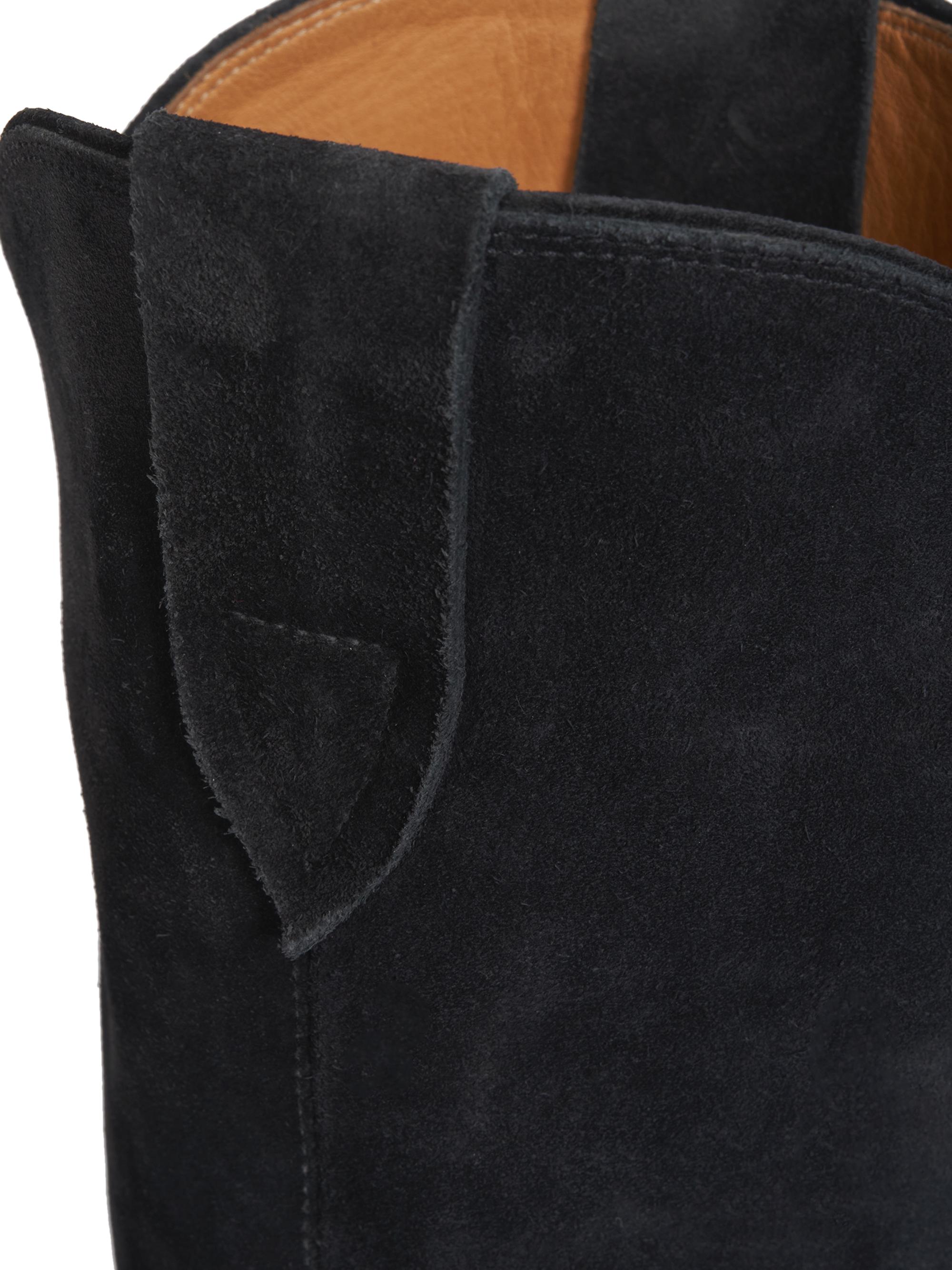 Shop Isabel Marant Denvee Suede Tall Western Boots | Saks Fifth Avenue