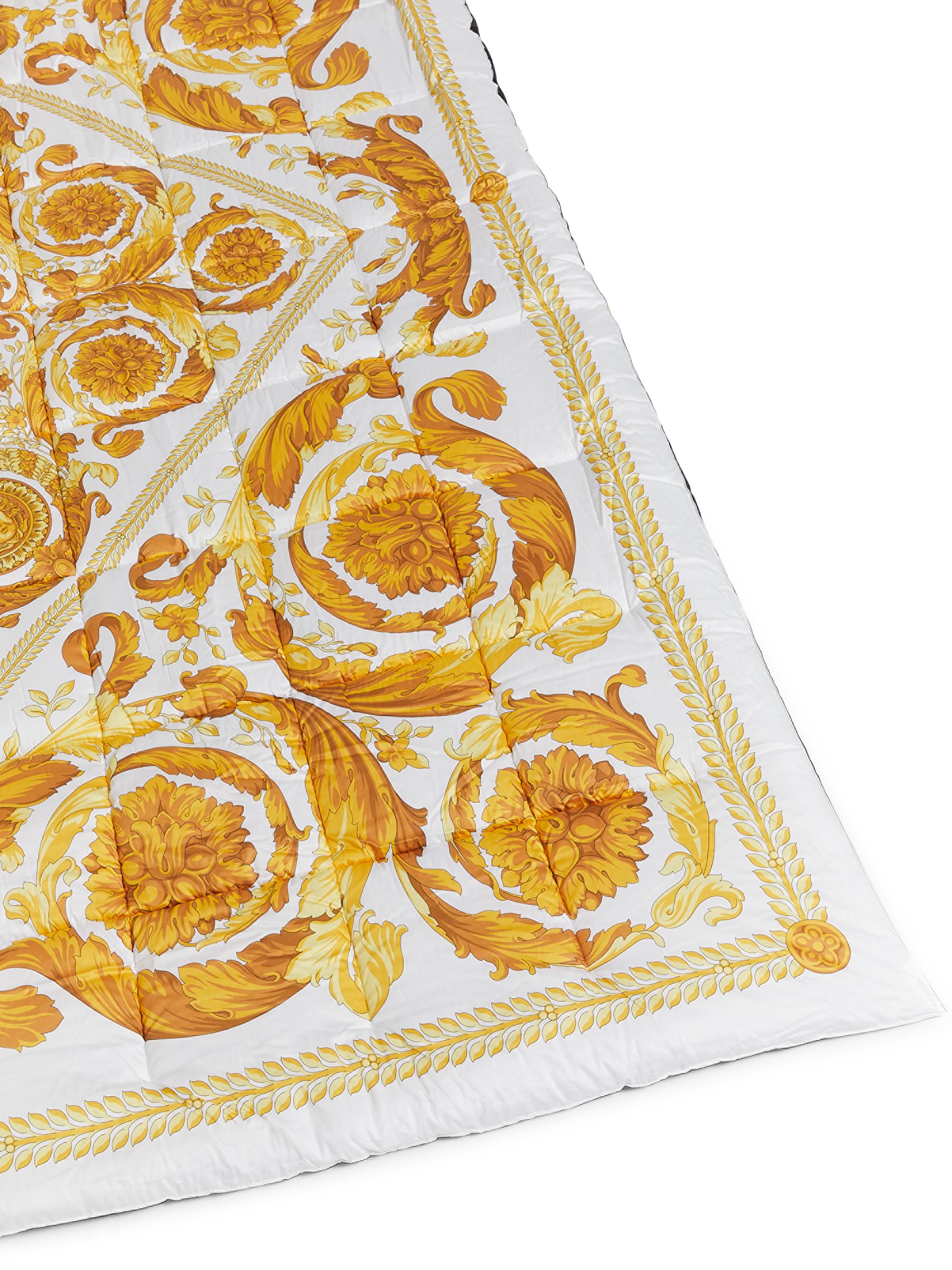 Shop Versace Barocco Reversible King Comforter | Saks Fifth Avenue