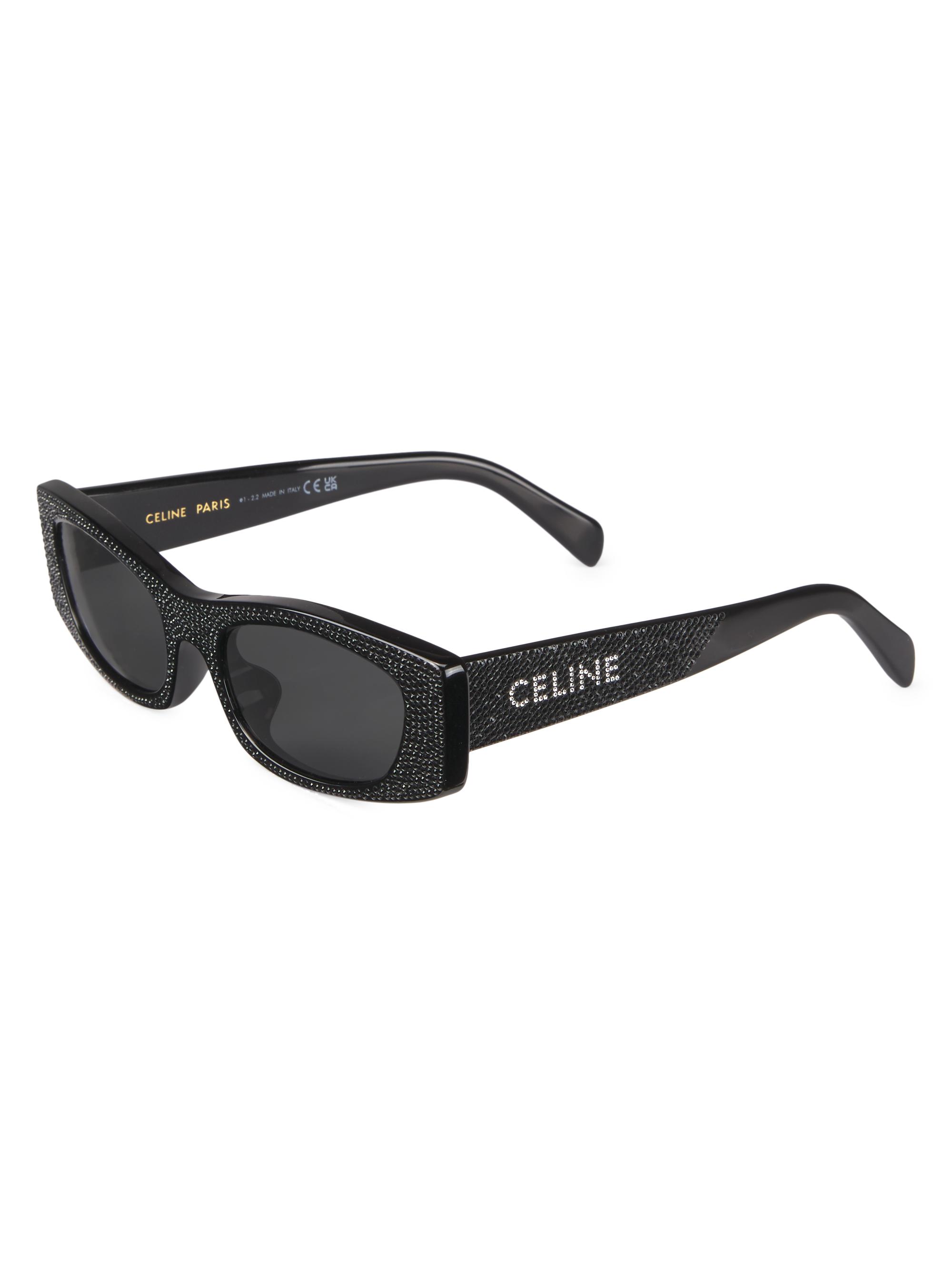 Shop CELINE 55MM Rectangular Sunglasses | Saks Fifth Avenue
