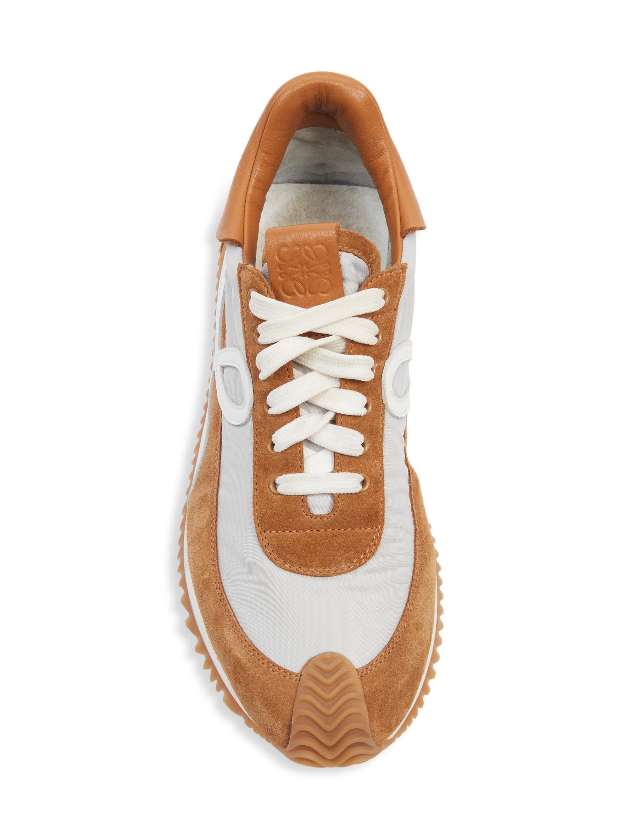 Shop LOEWE Flow Runner Mixed Media Sneakers | Saks Fifth Avenue