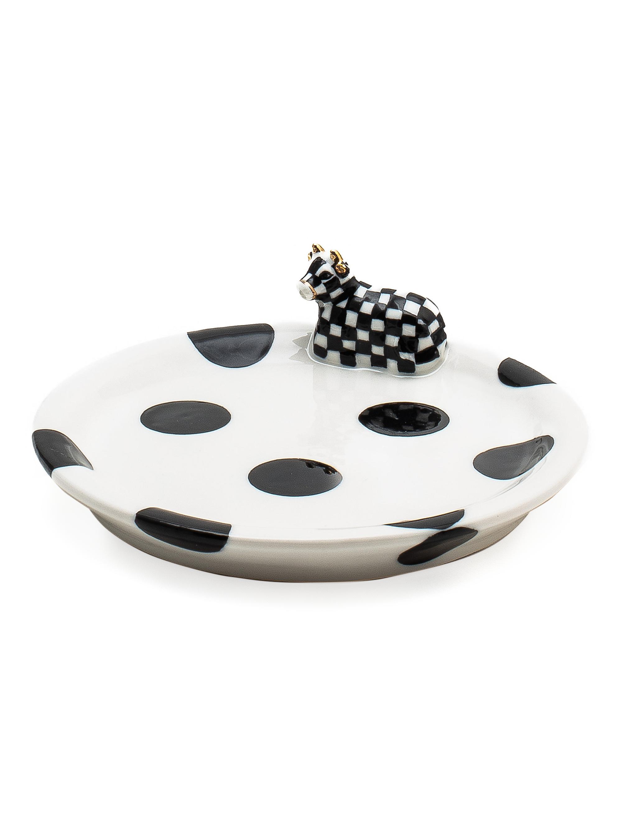 Shop MacKenzie-Childs Cow Creamery Spoon Rest | Saks Fifth Avenue