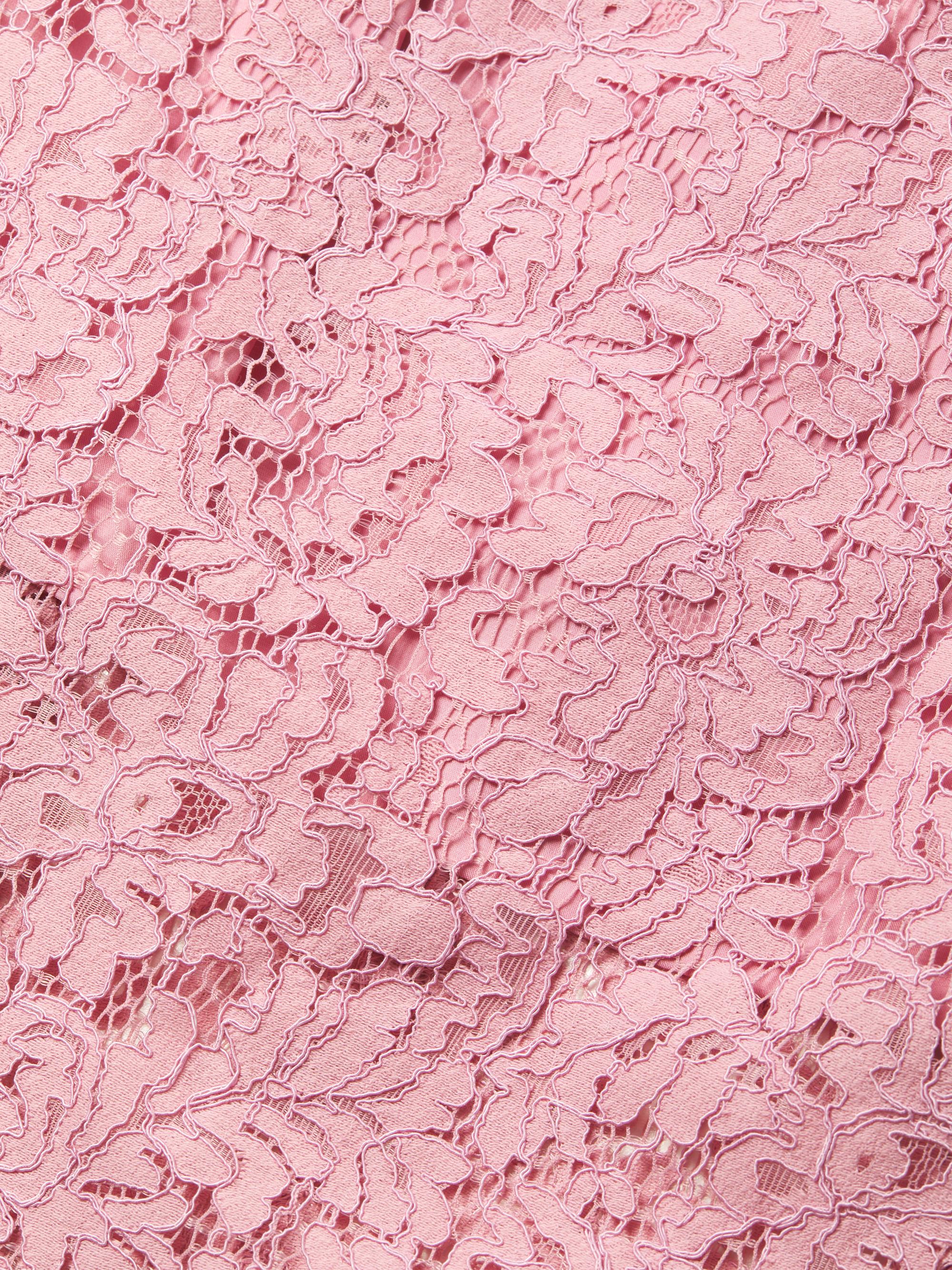 Shop Bardot Adeline Lace Midi-Dress | Saks Fifth Avenue