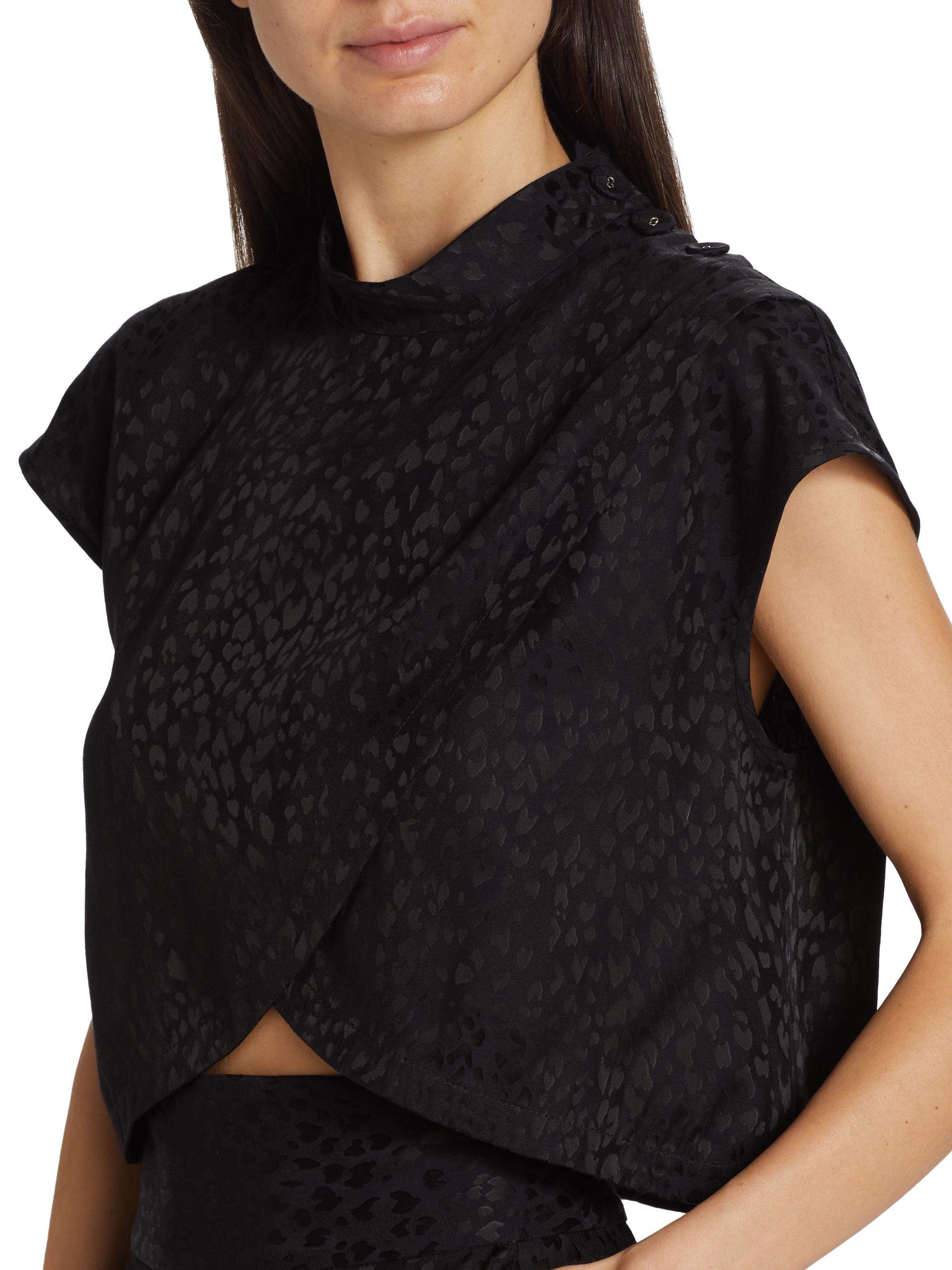 Shop Rachel Comey Phelan Satin Crop Top | Saks Fifth Avenue
