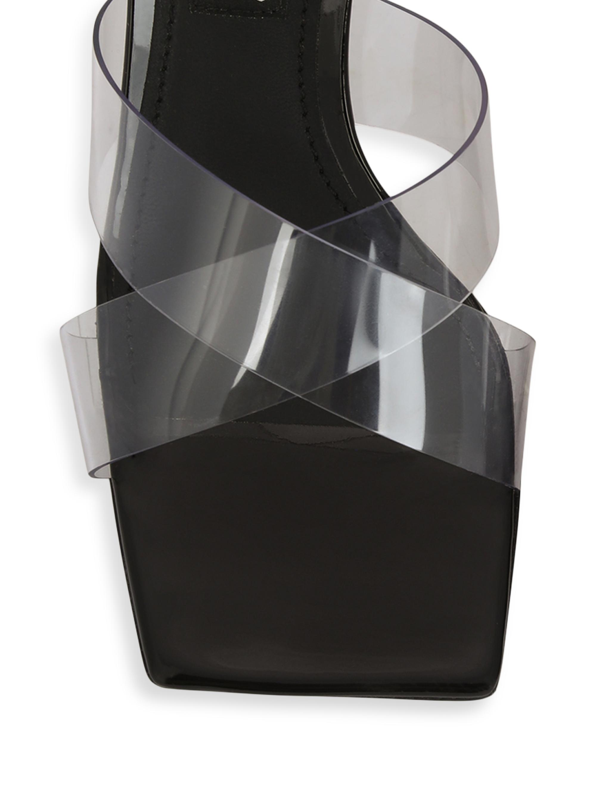 Shop Dolce&Gabbana DG Heel PVC Mules | Saks Fifth Avenue