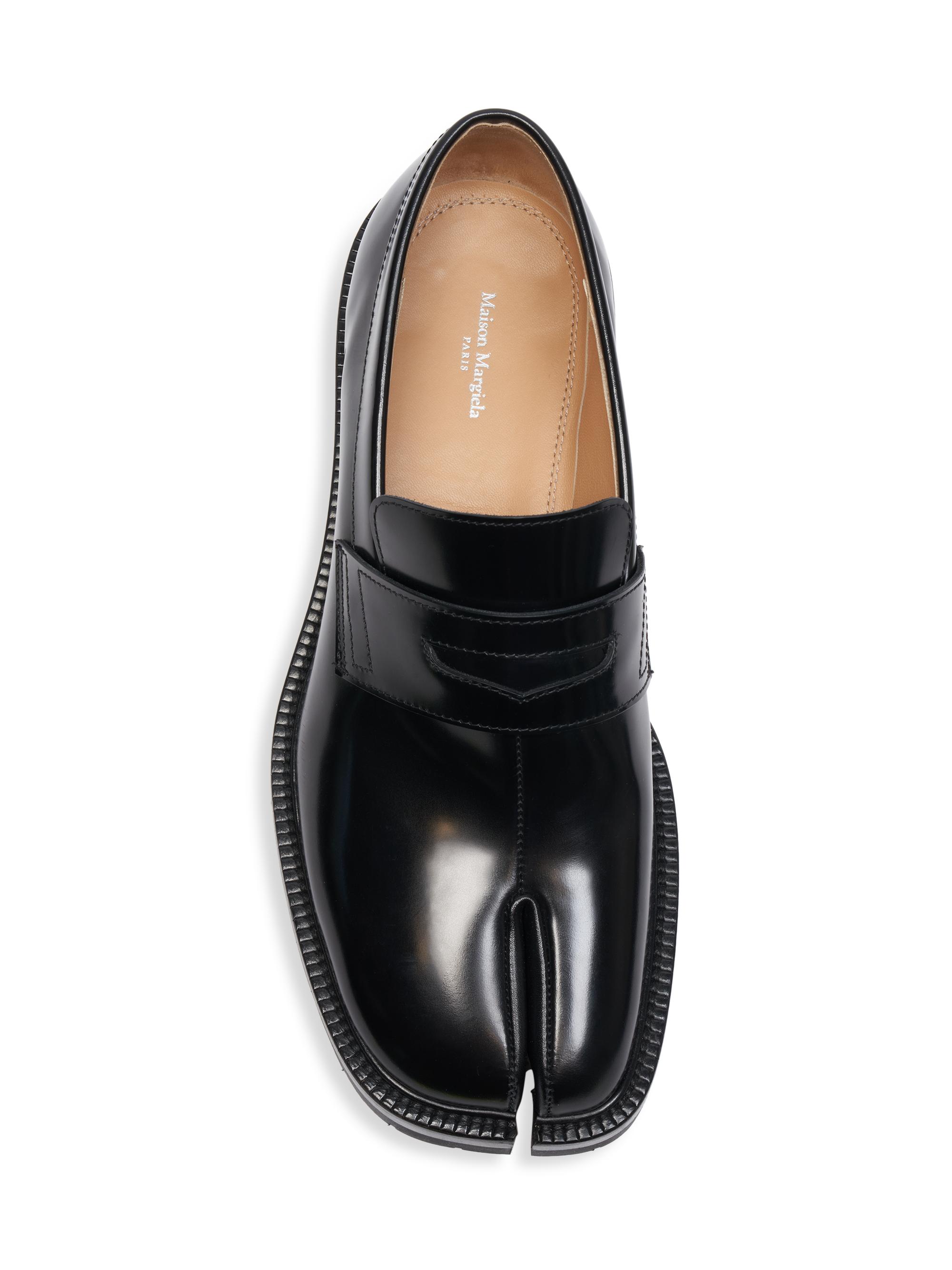 Shop Maison Margiela Tabi County Platform Penny Loafers | Saks Fifth Avenue