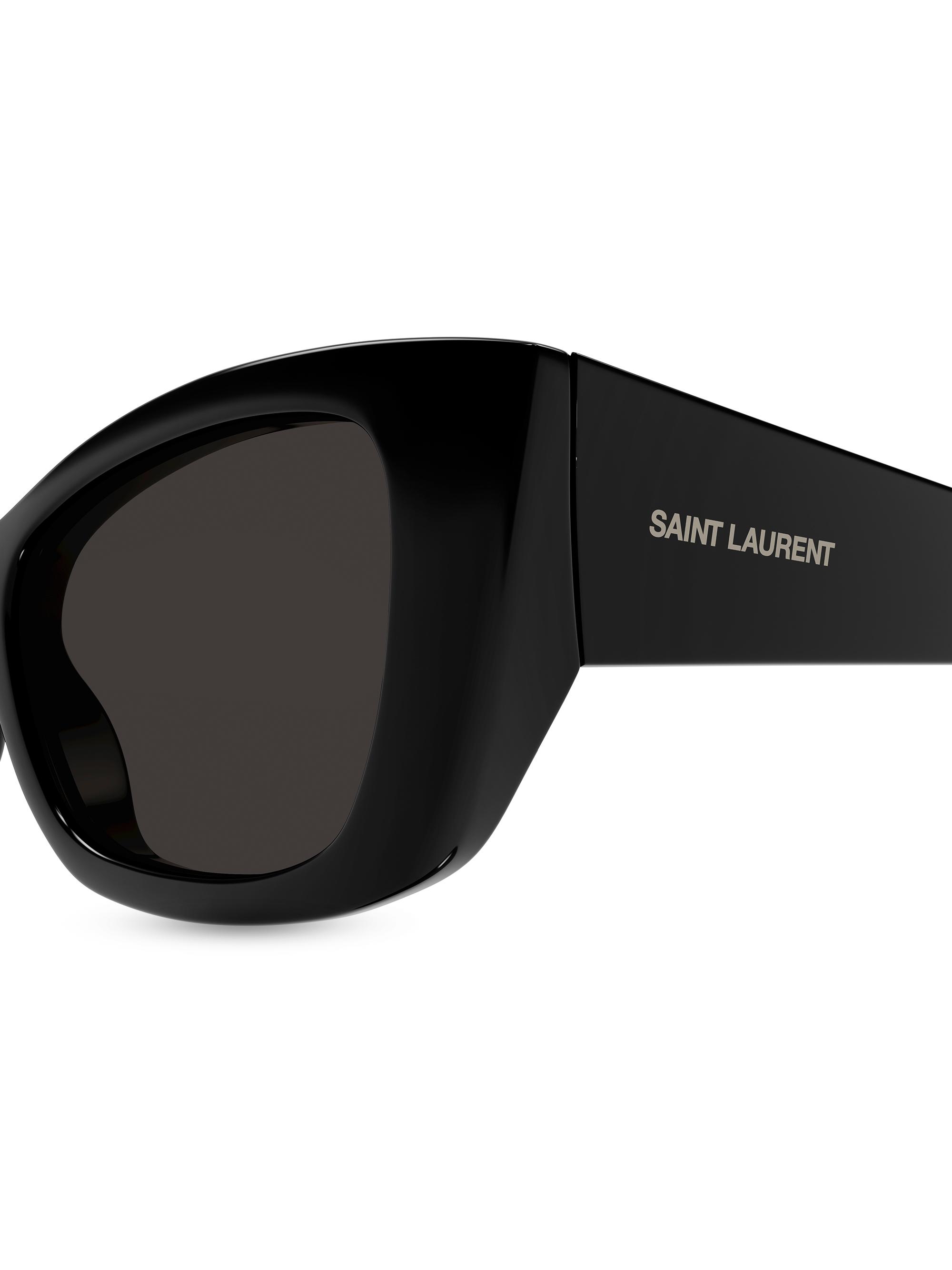 Shop Saint Laurent Ultra Cat-Eye Injection 52MM Sunglasses | Saks Fifth ...