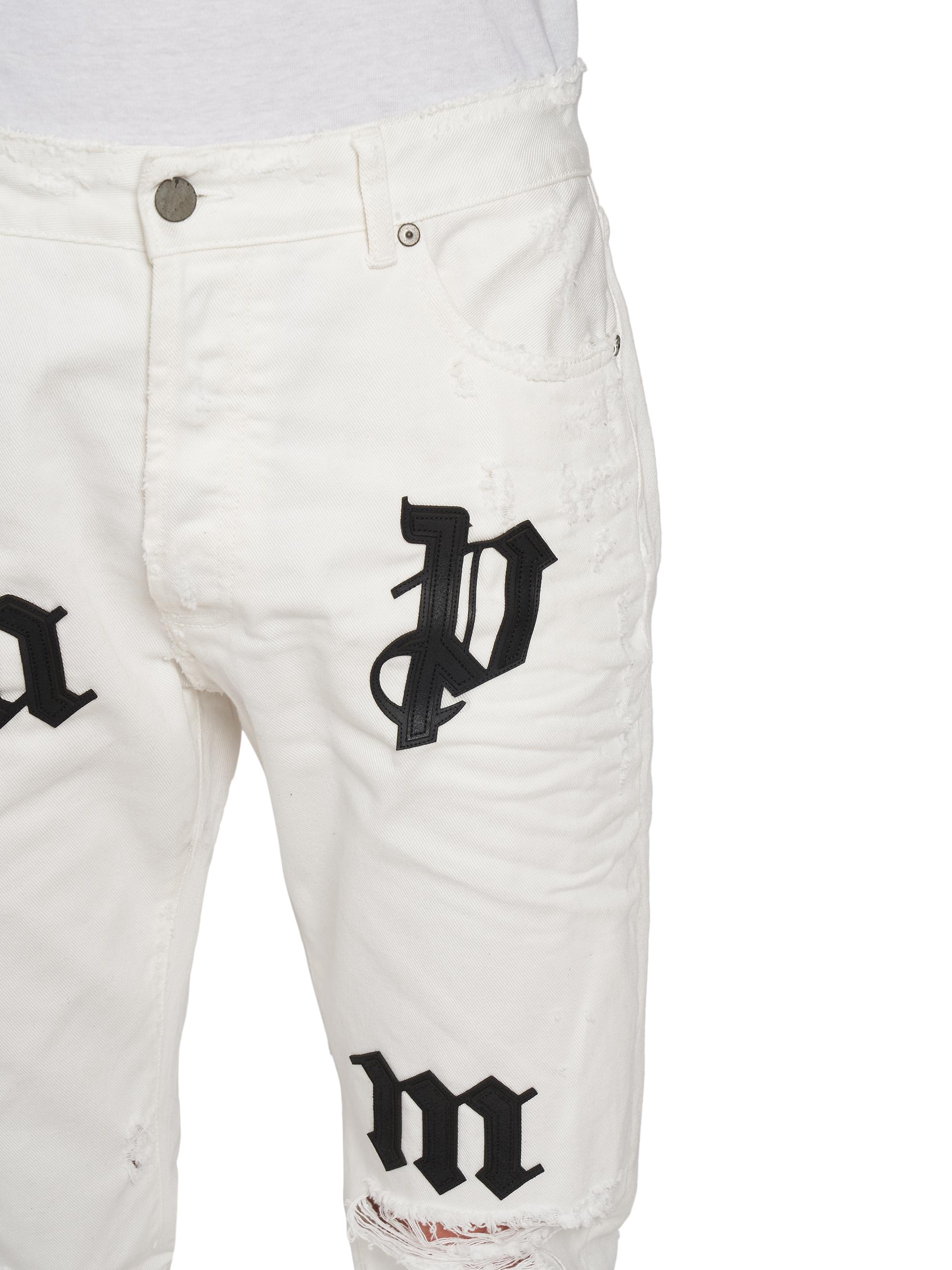 Shop Palm Angels Bull Logo Patch Jeans | Saks Fifth Avenue