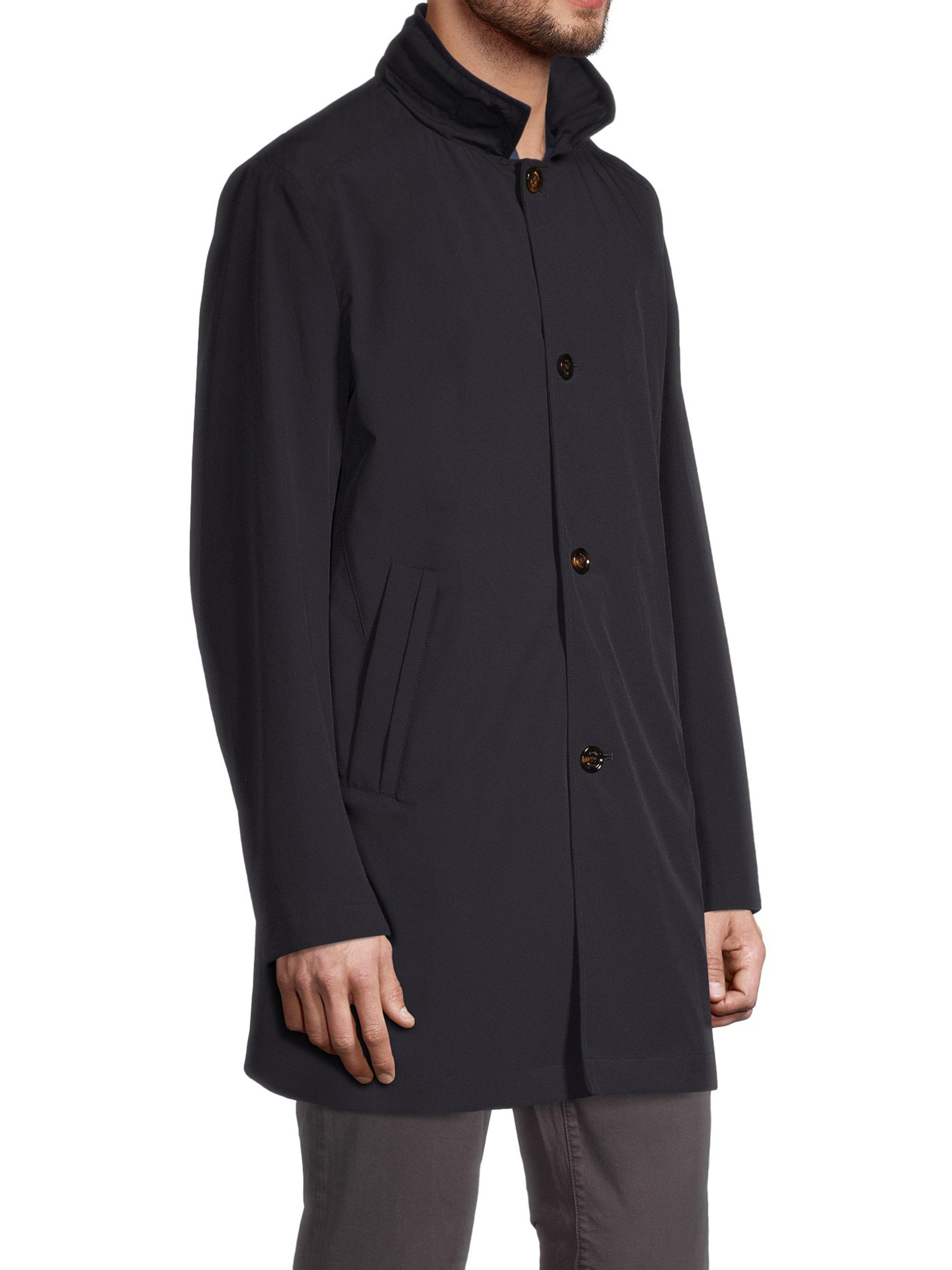 Shop Moorer Waterproof Unlined Overcoat | Saks Fifth Avenue