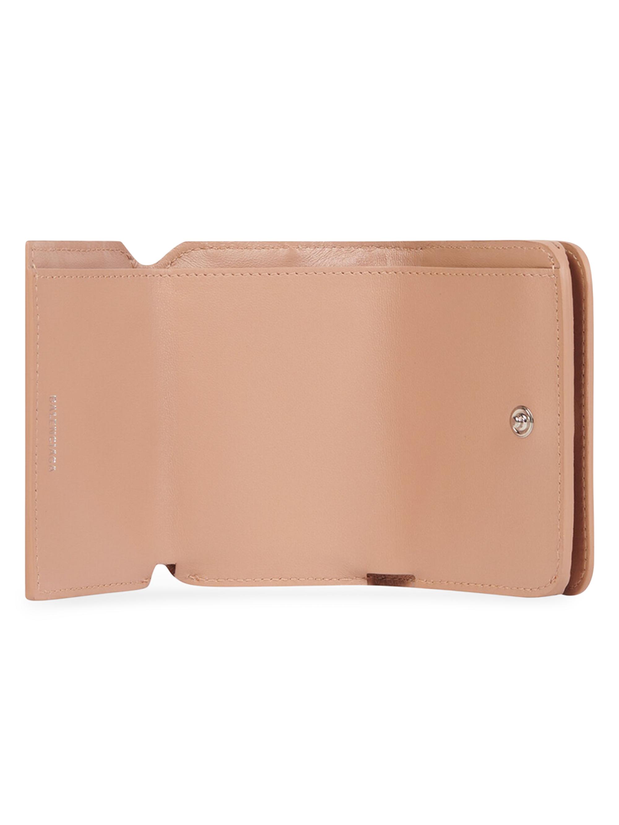 Shop Balenciaga Cash Mini Wallet Crocodile Embossed | Saks Fifth Avenue