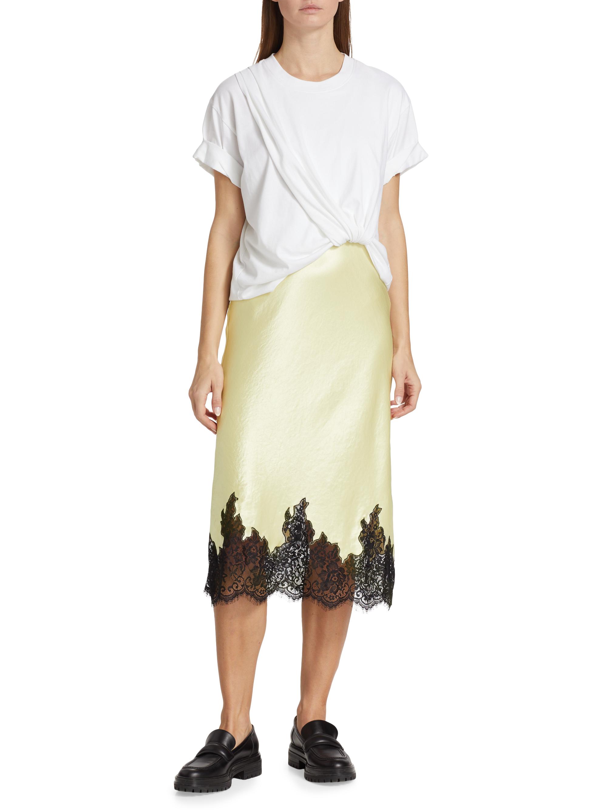 Shop 3.1 Phillip Lim Draped T-Shirt Slip Combo Dress | Saks Fifth Avenue