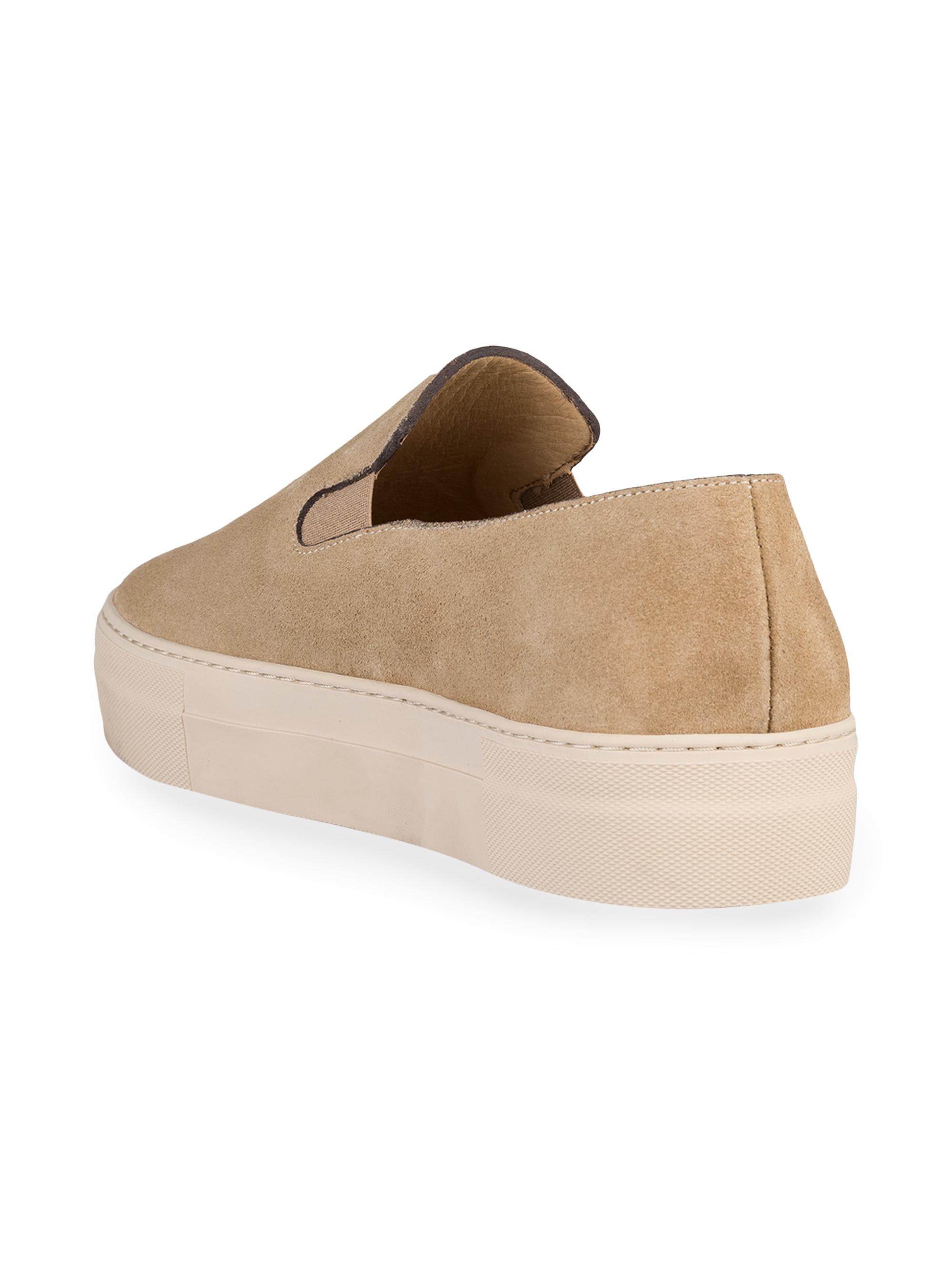 Shop Frame Le Ren Suede Slip-On Sneakers | Saks Fifth Avenue