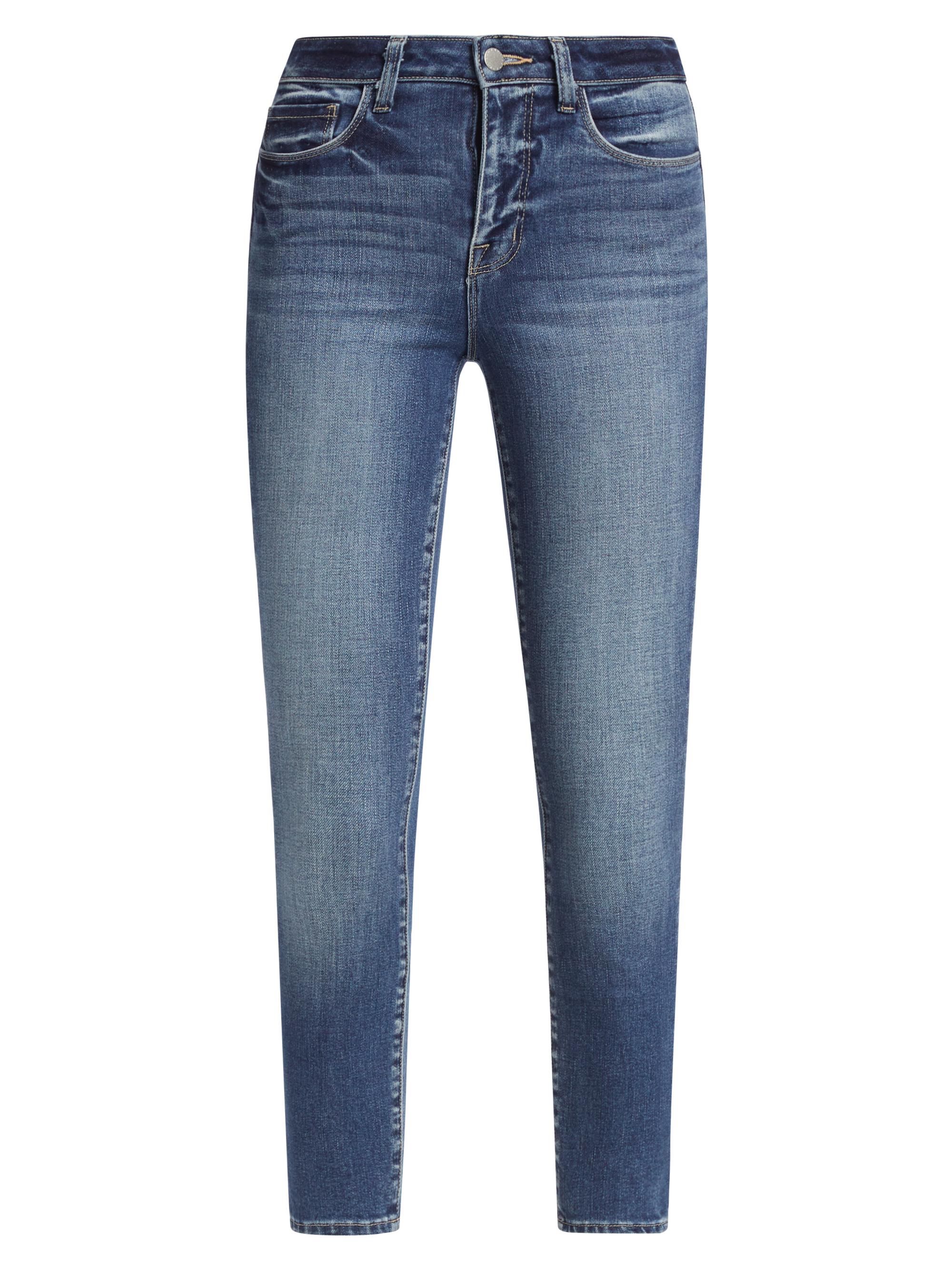 Shop L'AGENCE Margot High-Rise Skinny Jeans | Saks Fifth Avenue
