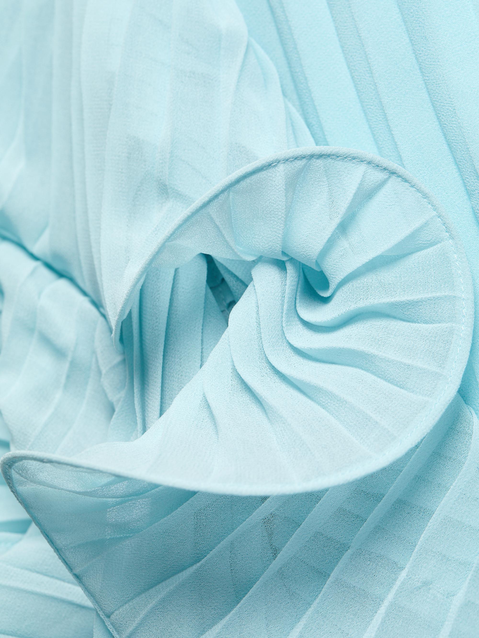 Shop Badgley Mischka Strapless Pleated Ruffle Gown | Saks Fifth Avenue