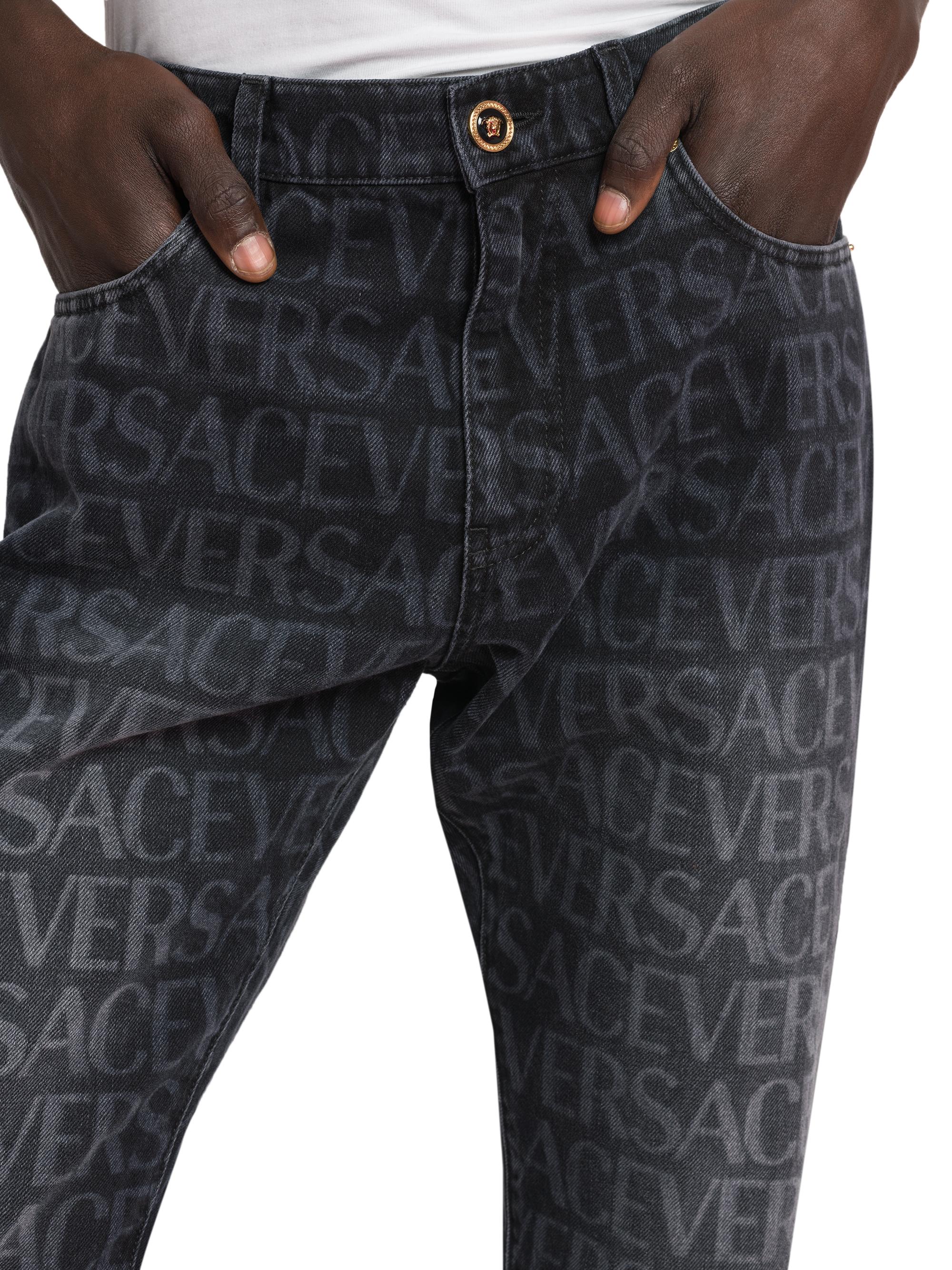 Shop Versace Gradient Logo Jeans | Saks Fifth Avenue