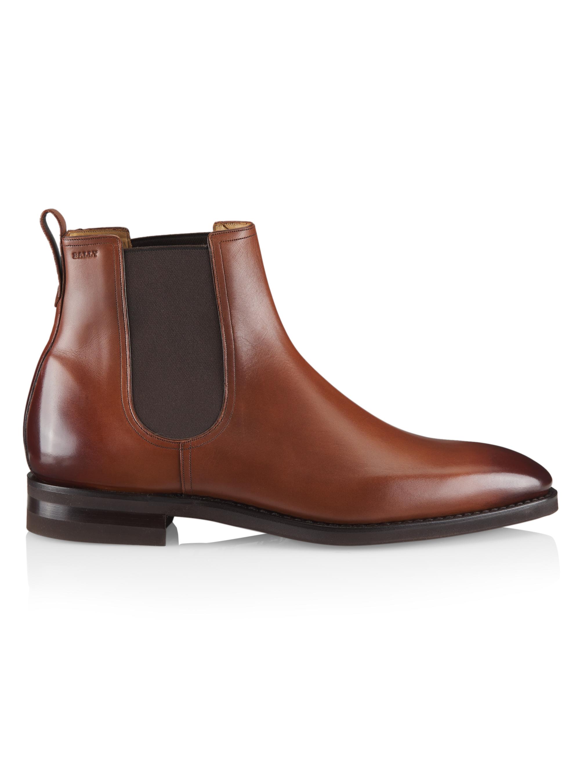 Shop Bally Leather Ankle Boots | Saks Fifth Avenue