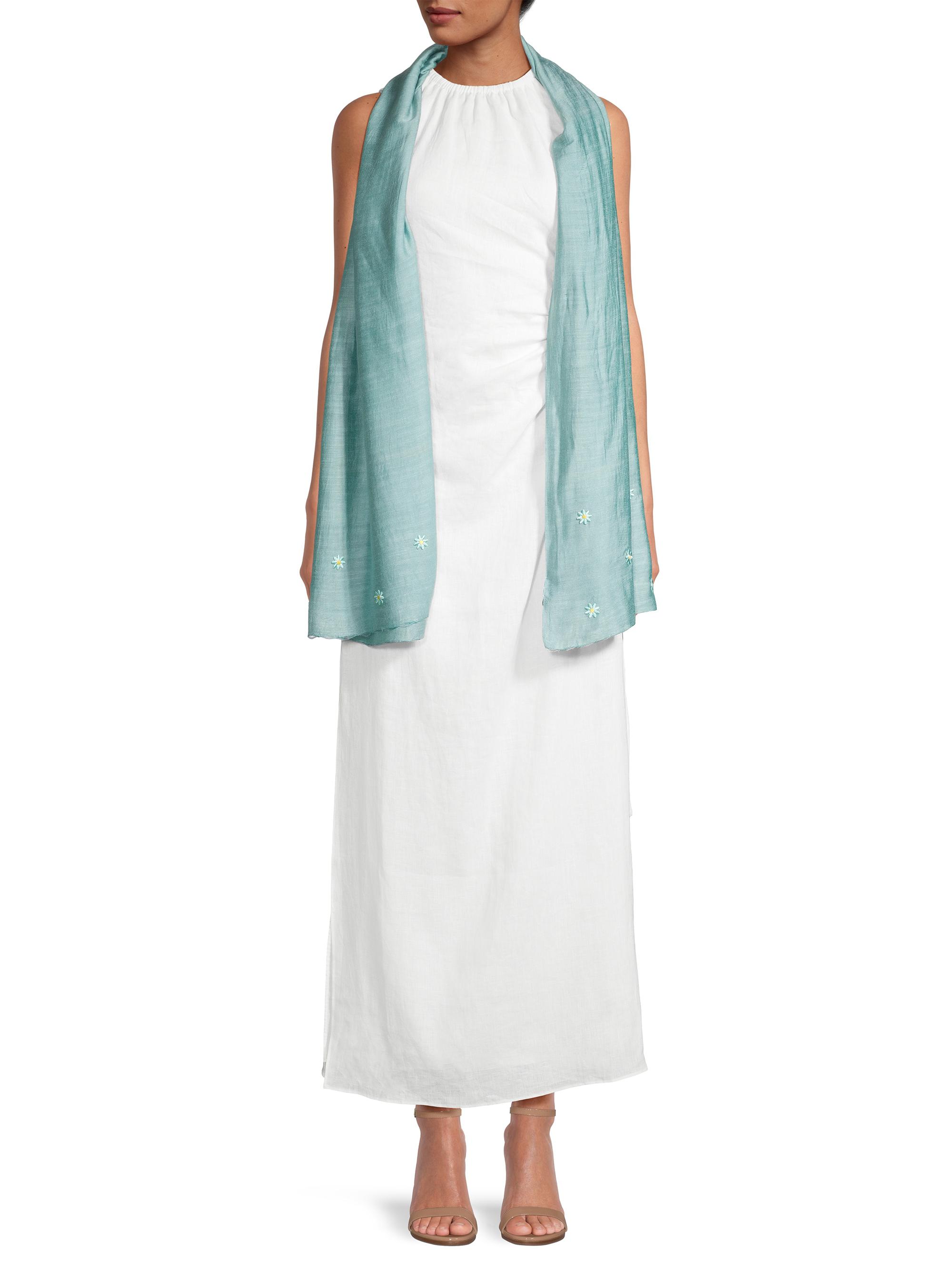 Shop Carolyn Rowan Collection Linen & Silk Daisy Shawl | Saks Fifth Avenue