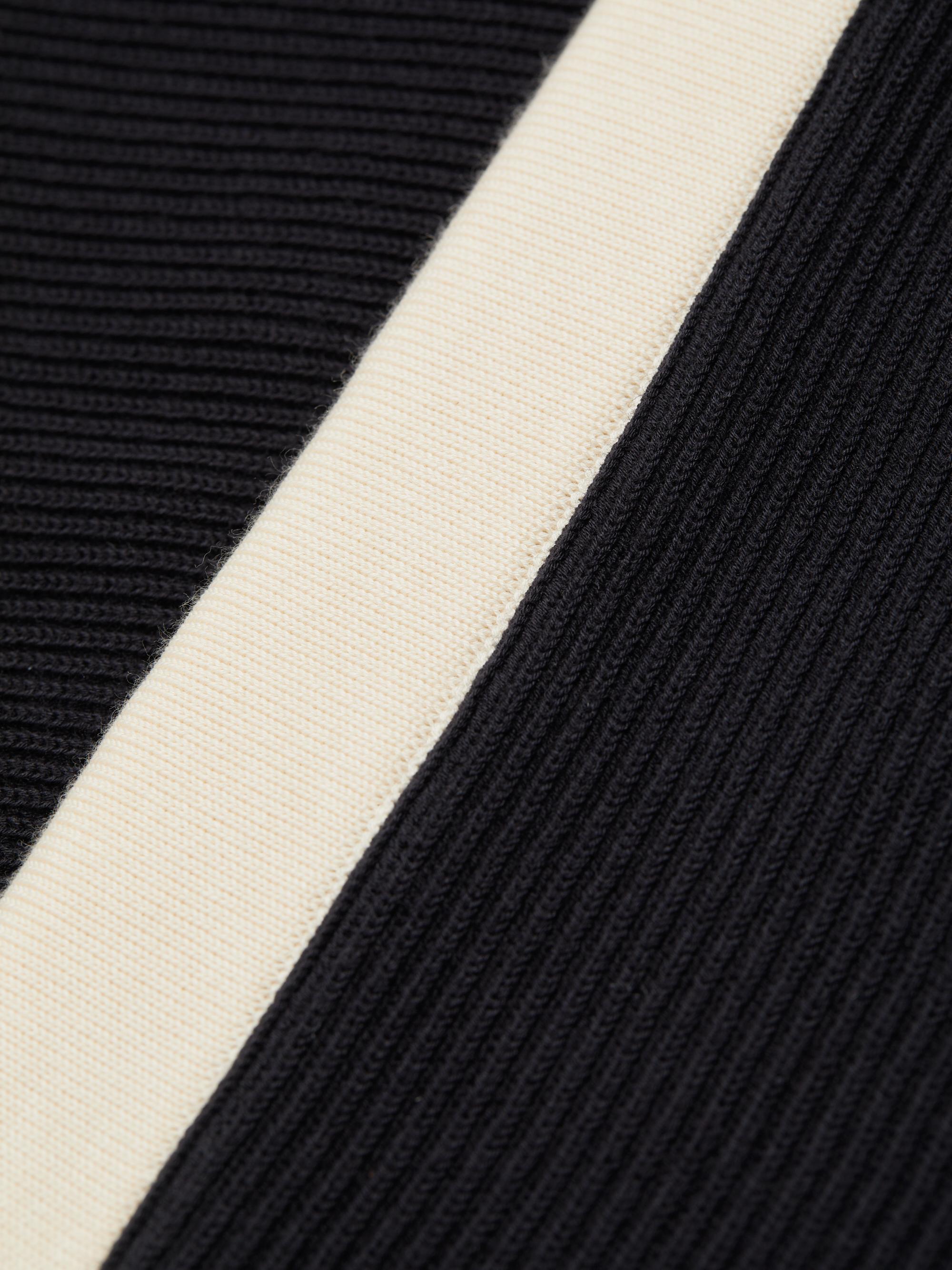 Shop Saks Fifth Avenue Collection Contrast Rib-Knit Shell | Saks Fifth ...