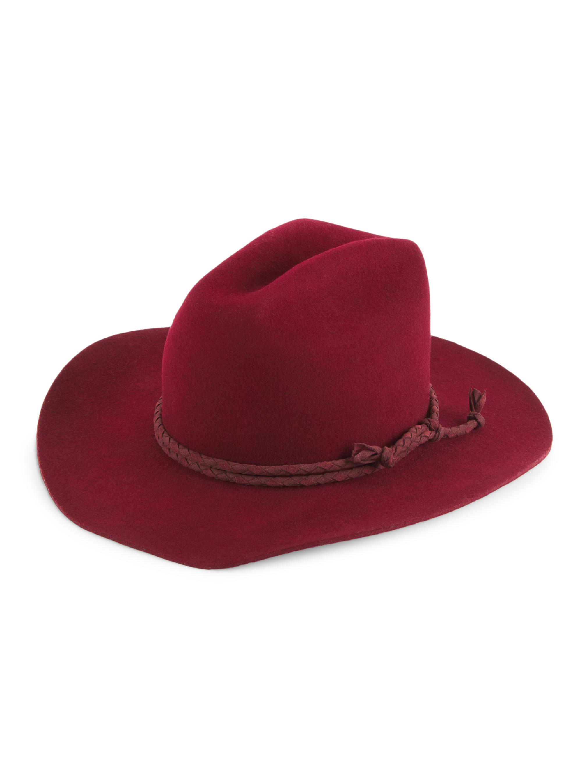 Shop Monrowe Lenny Wool Cowboy Hat | Saks Fifth Avenue