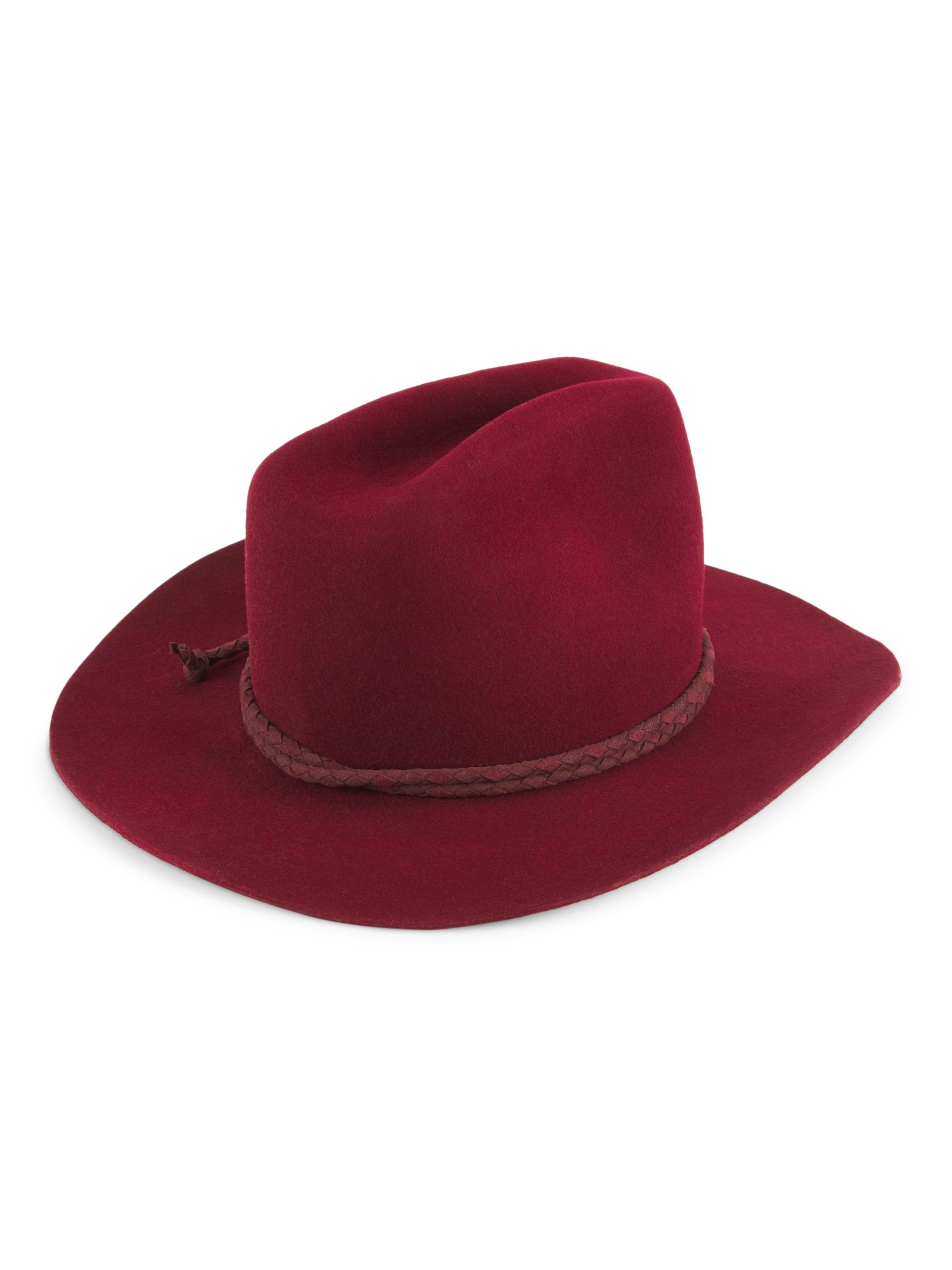 Shop Monrowe Lenny Wool Cowboy Hat | Saks Fifth Avenue