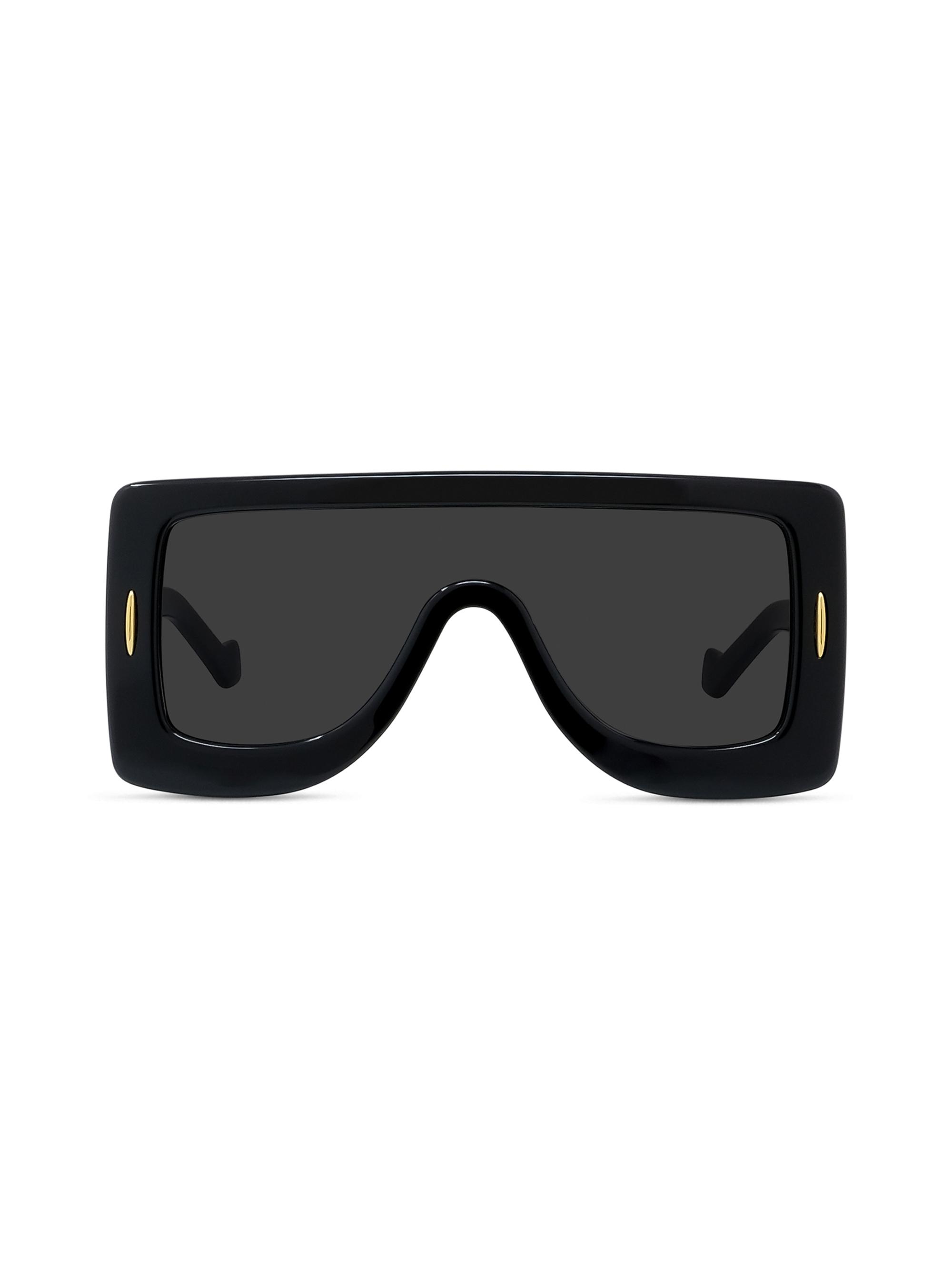 Shop LOEWE Chunky Anagram Mask Sunglasses | Saks Fifth Avenue