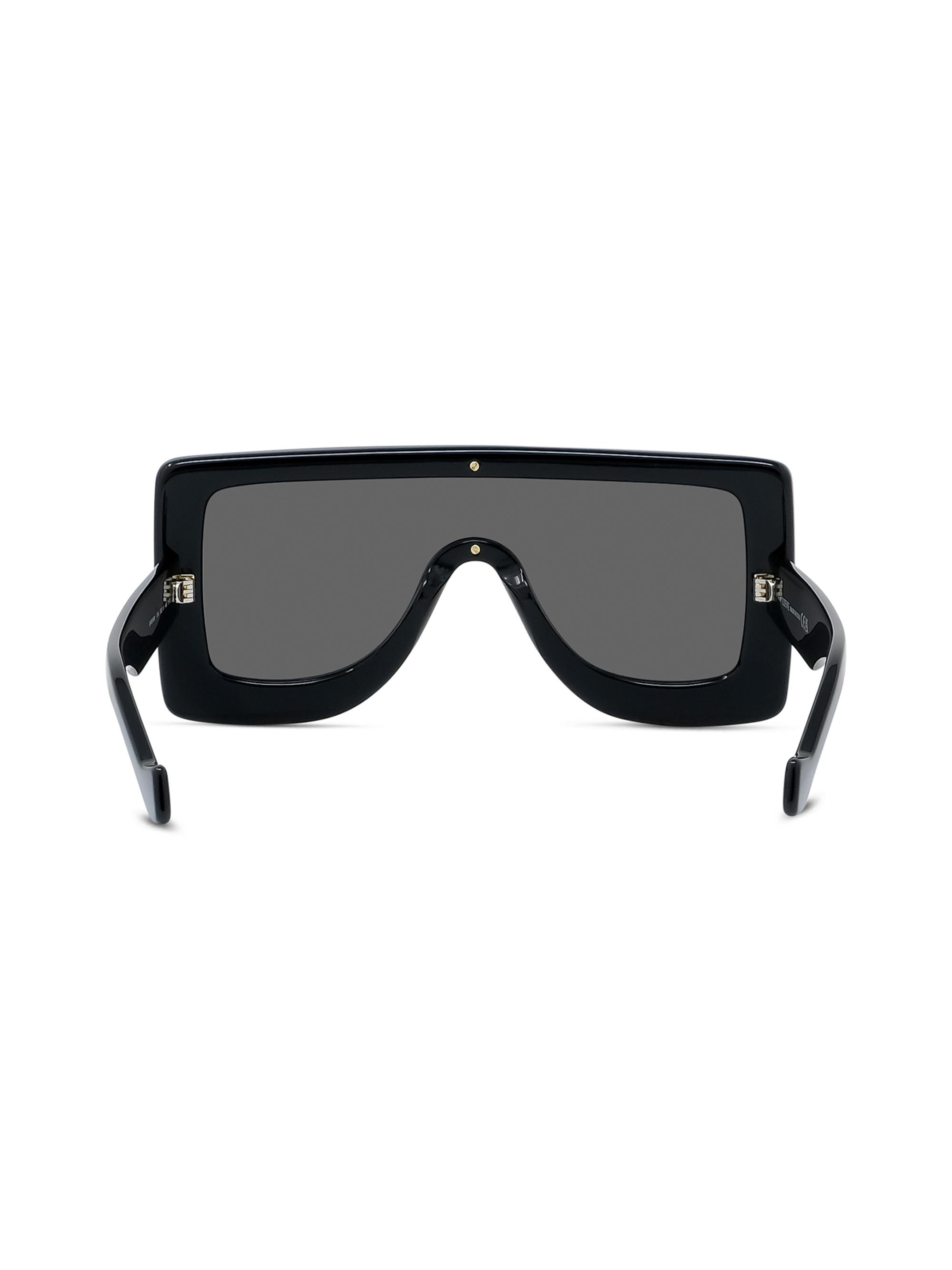 Shop LOEWE Chunky Anagram Mask Sunglasses | Saks Fifth Avenue