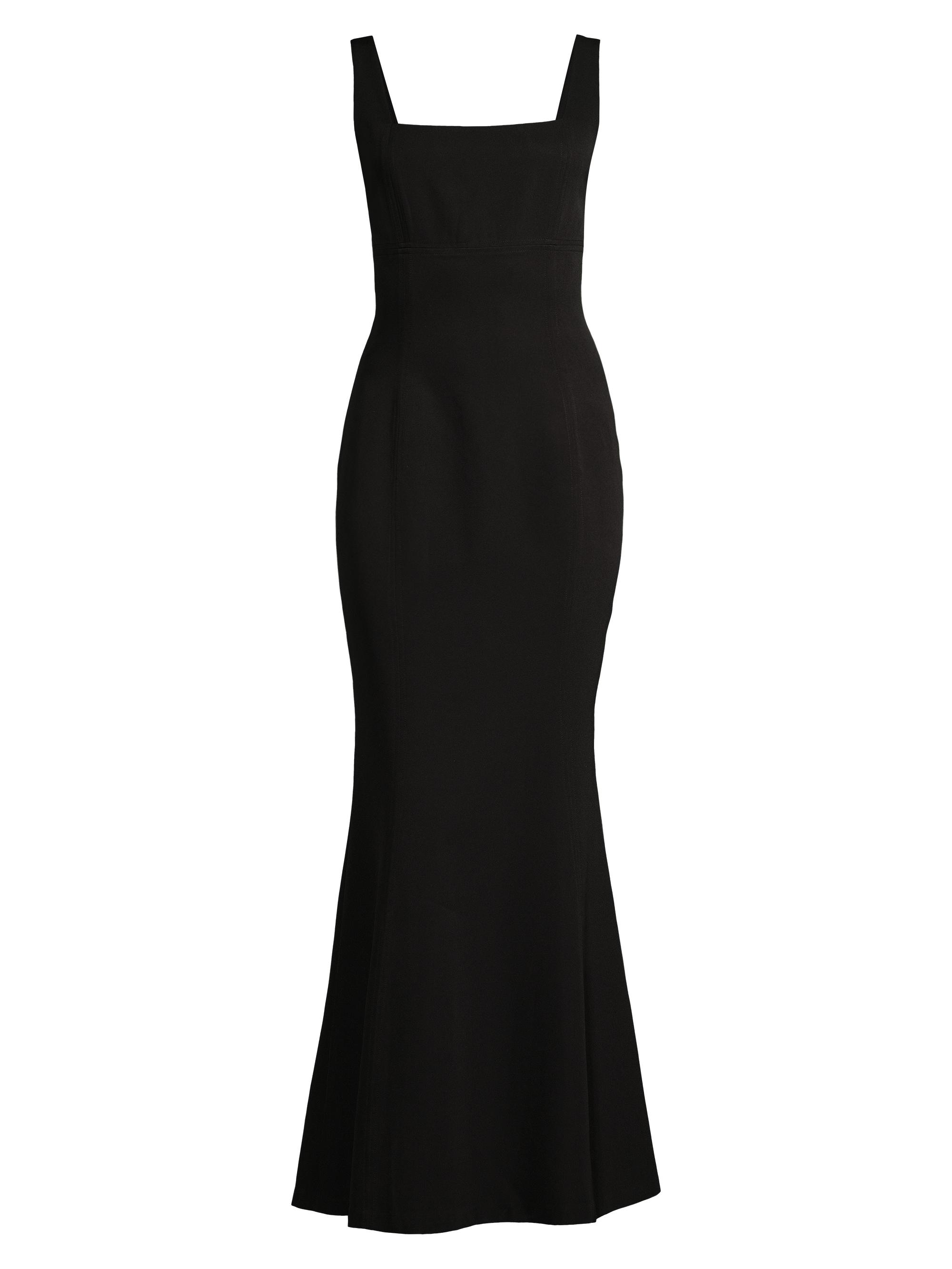 Shop Laundry by Shelli Segal Square-Neck Trumpet Gown | Saks Fifth Avenue