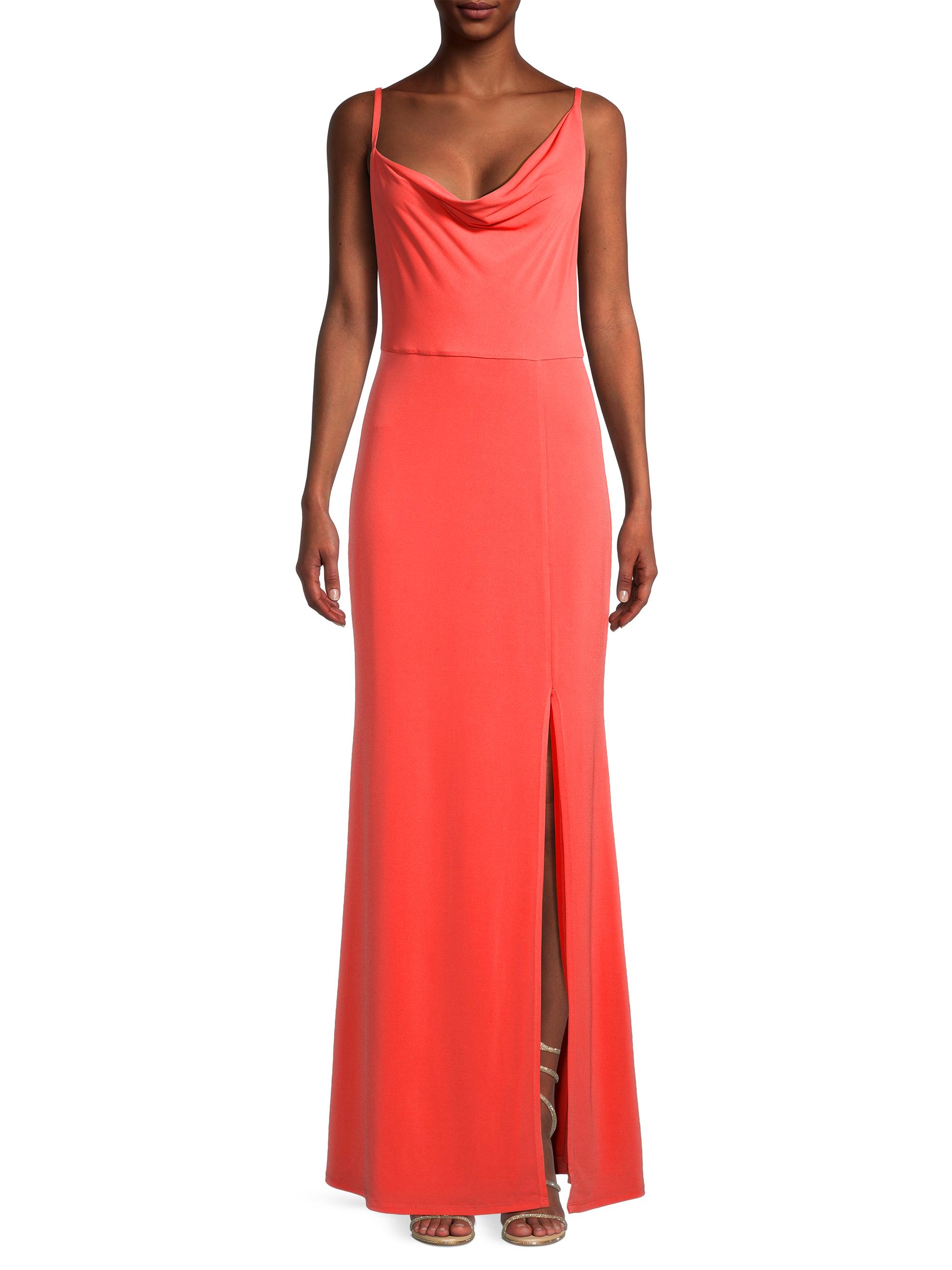 Shop Laundry by Shelli Segal Draped Cowl-Neck Gown | Saks Fifth Avenue