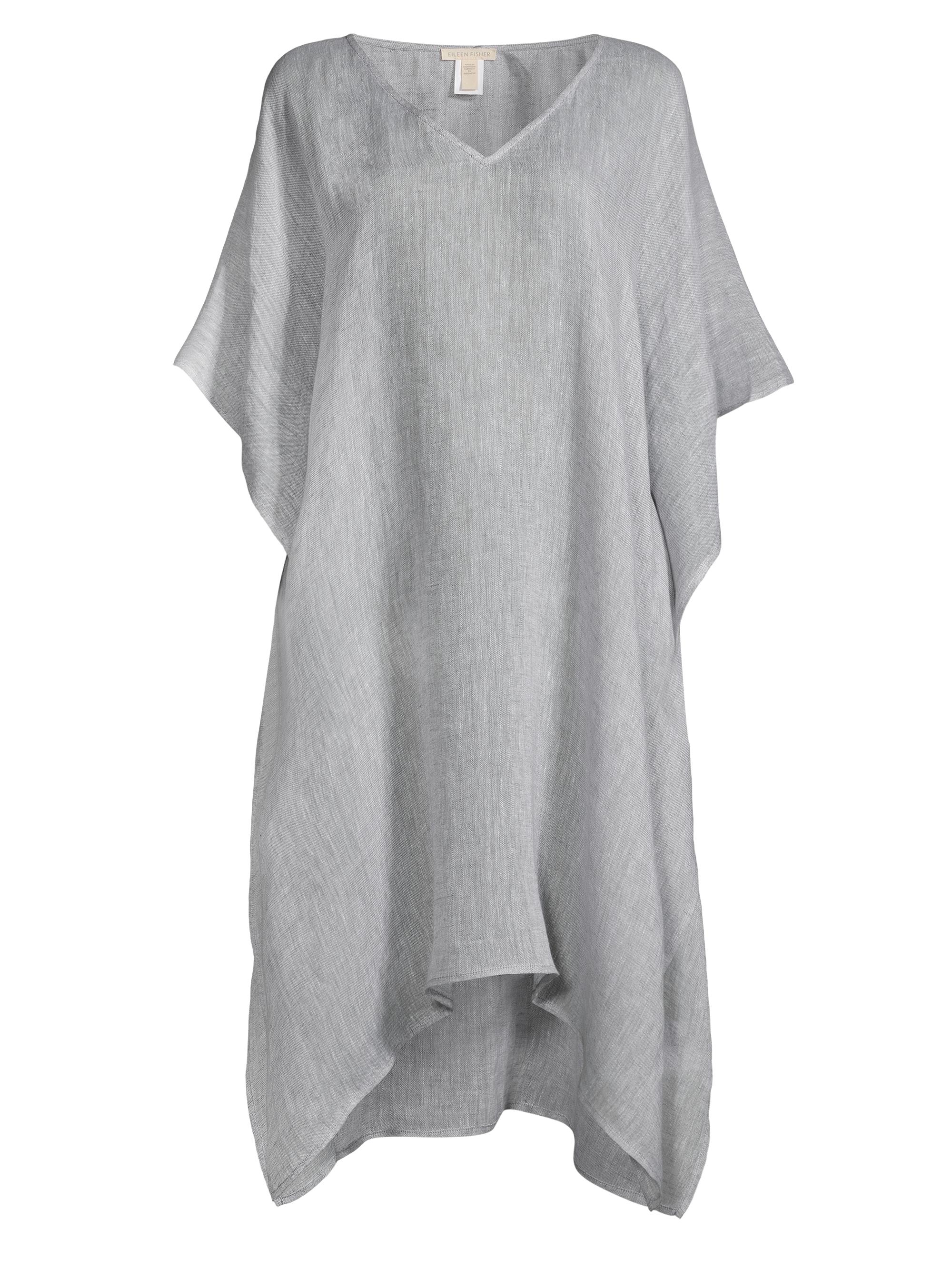 Shop Eileen Fisher Oversized Linen Caftan | Saks Fifth Avenue