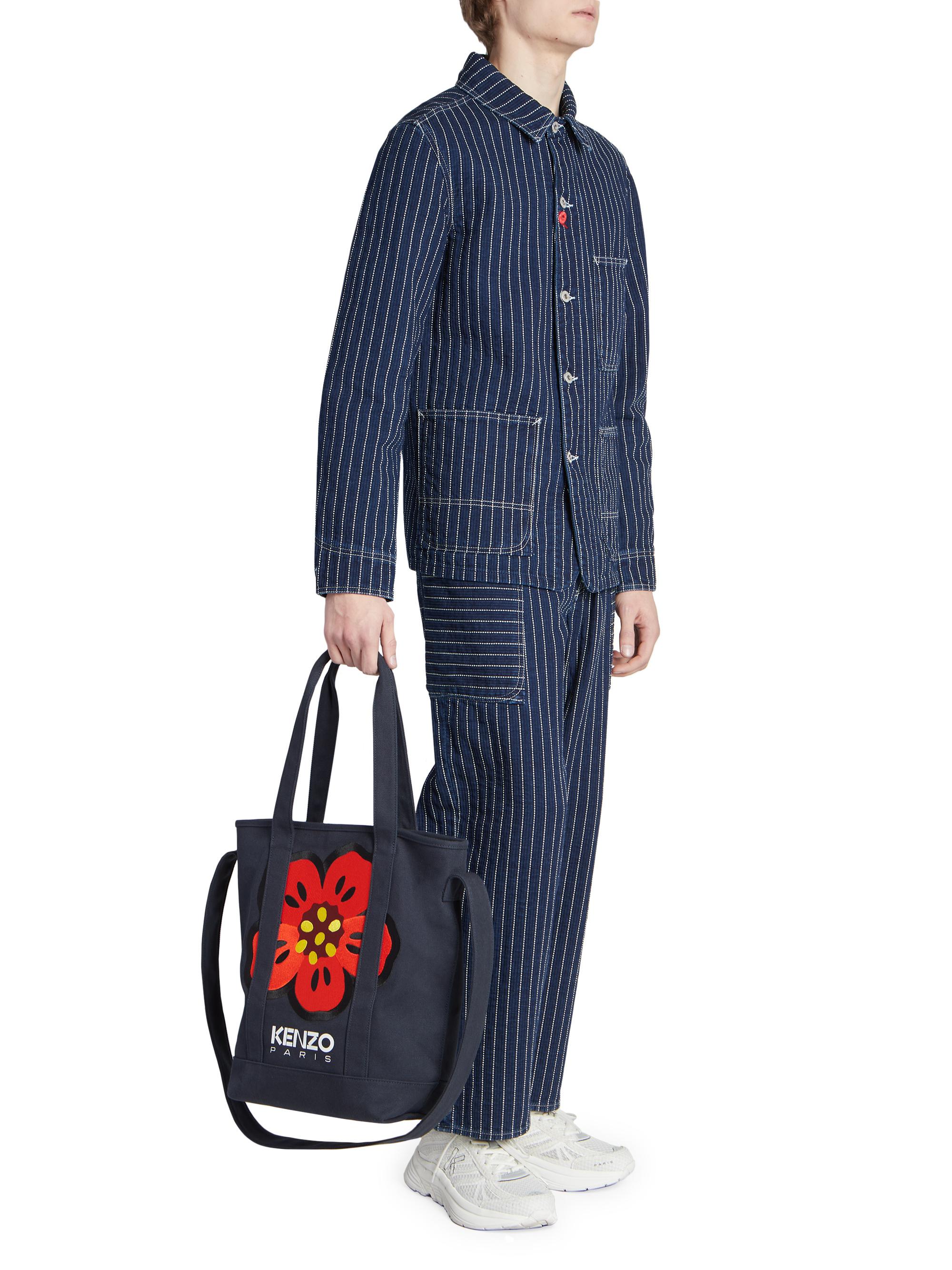 Shop Kenzo Floral Logo Shopper Tote | Saks Fifth Avenue