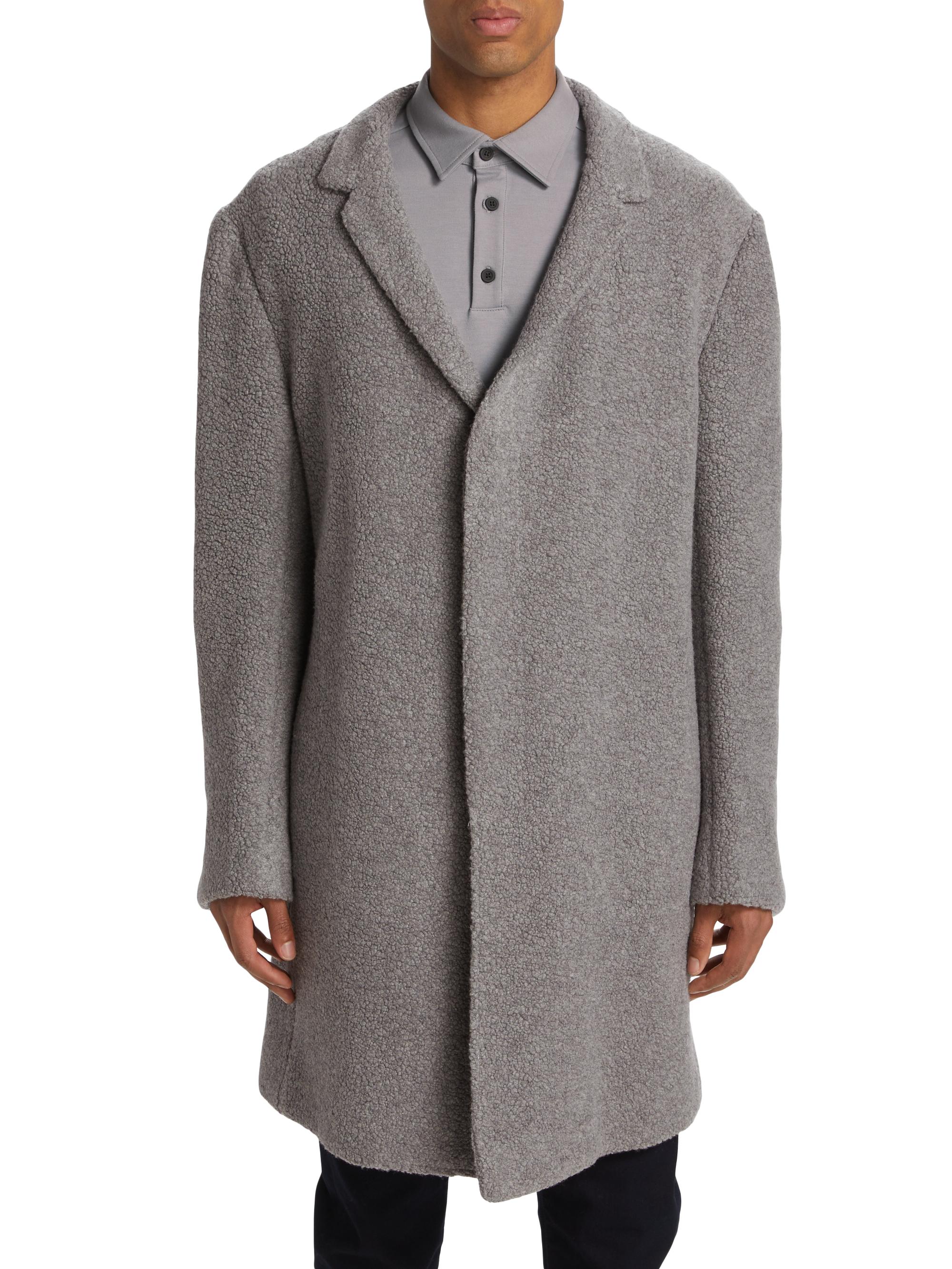 Shop KNT by Kiton Cahmere & Wool-Blend Overcoat | Saks Fifth Avenue