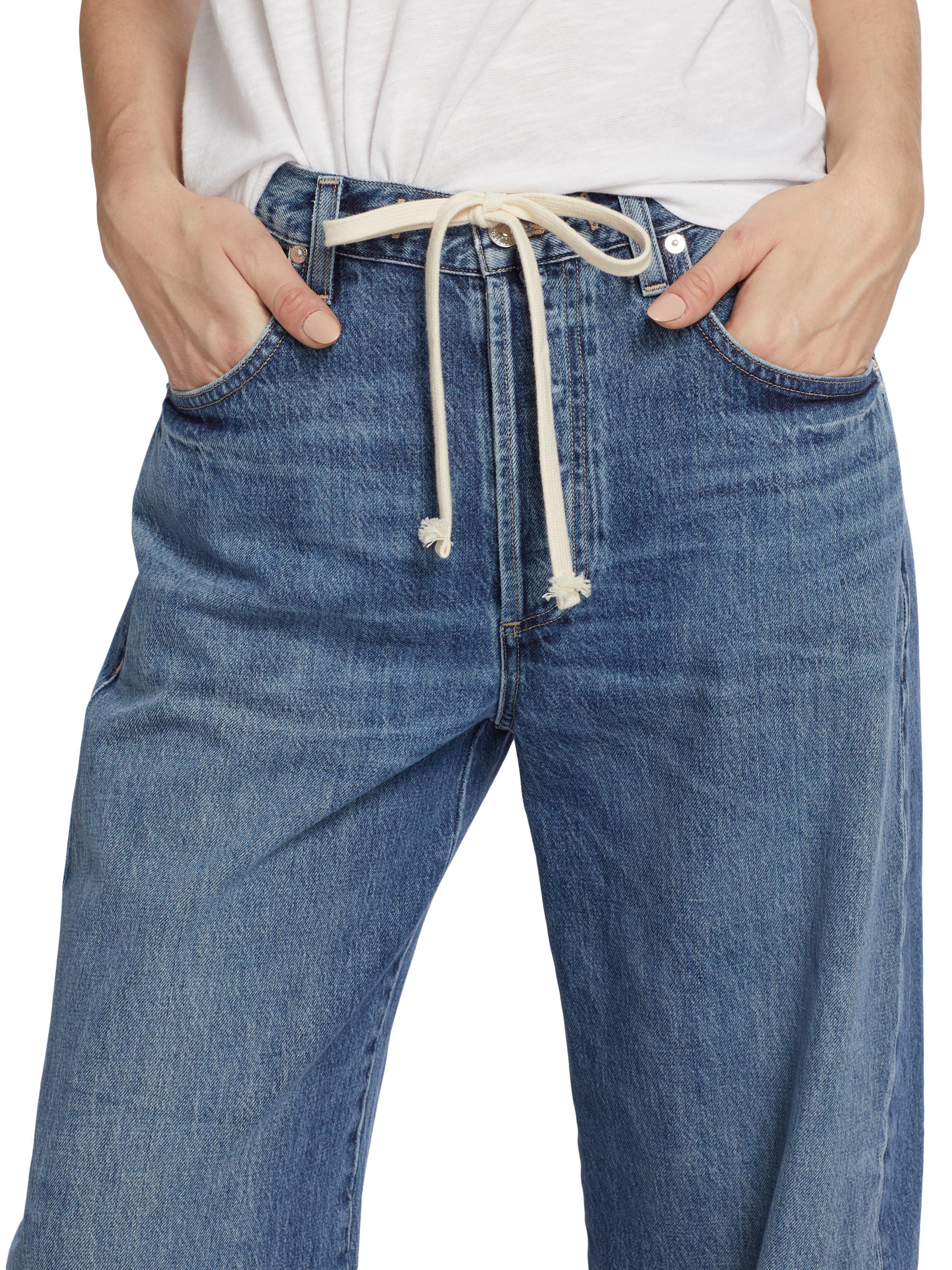 Shop Citizens of Humanity Brynn Drawstring Wide-Leg Jeans | Saks Fifth ...