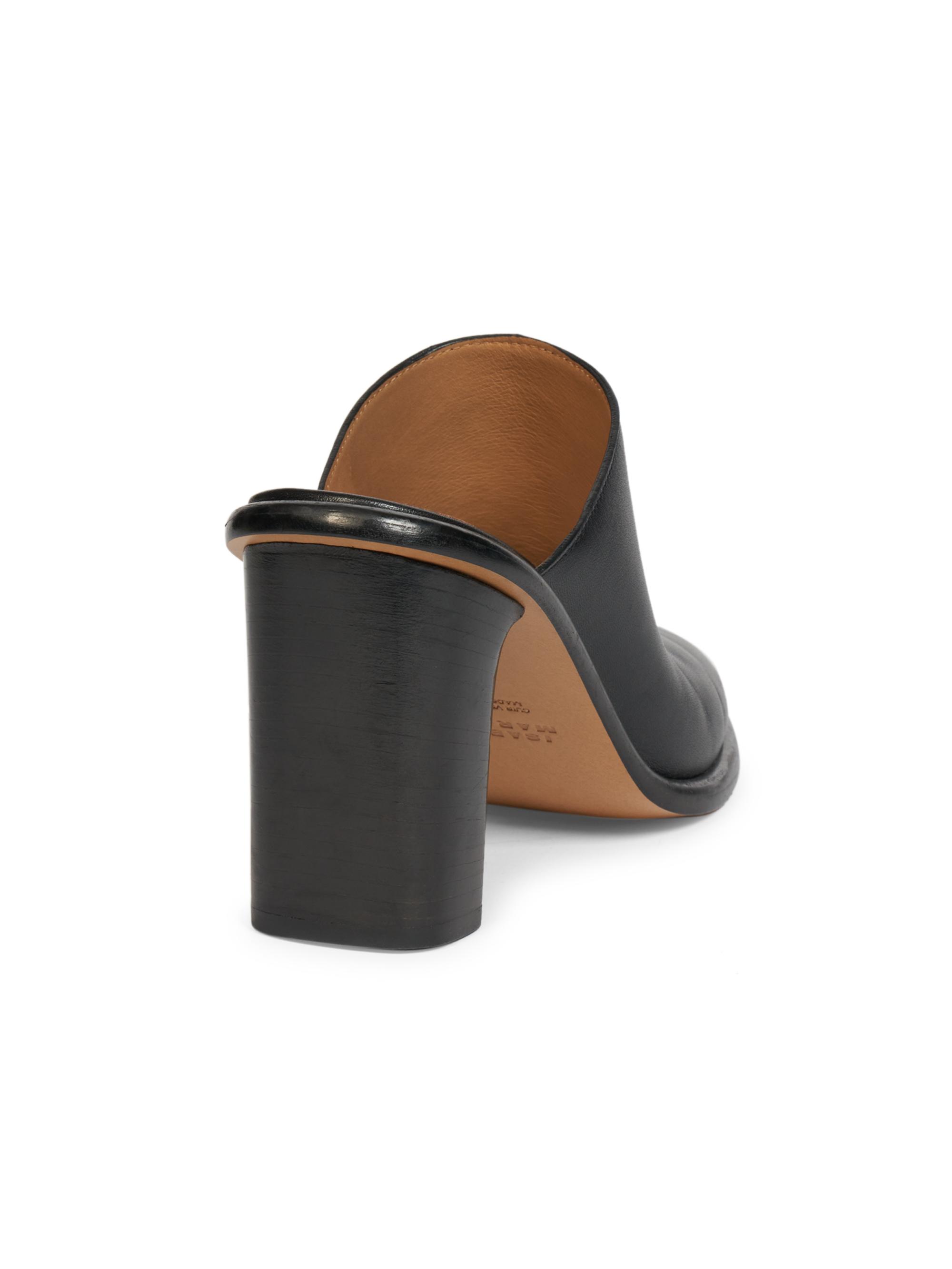 Shop Isabel Marant Gyler 75MM Leather Mules | Saks Fifth Avenue