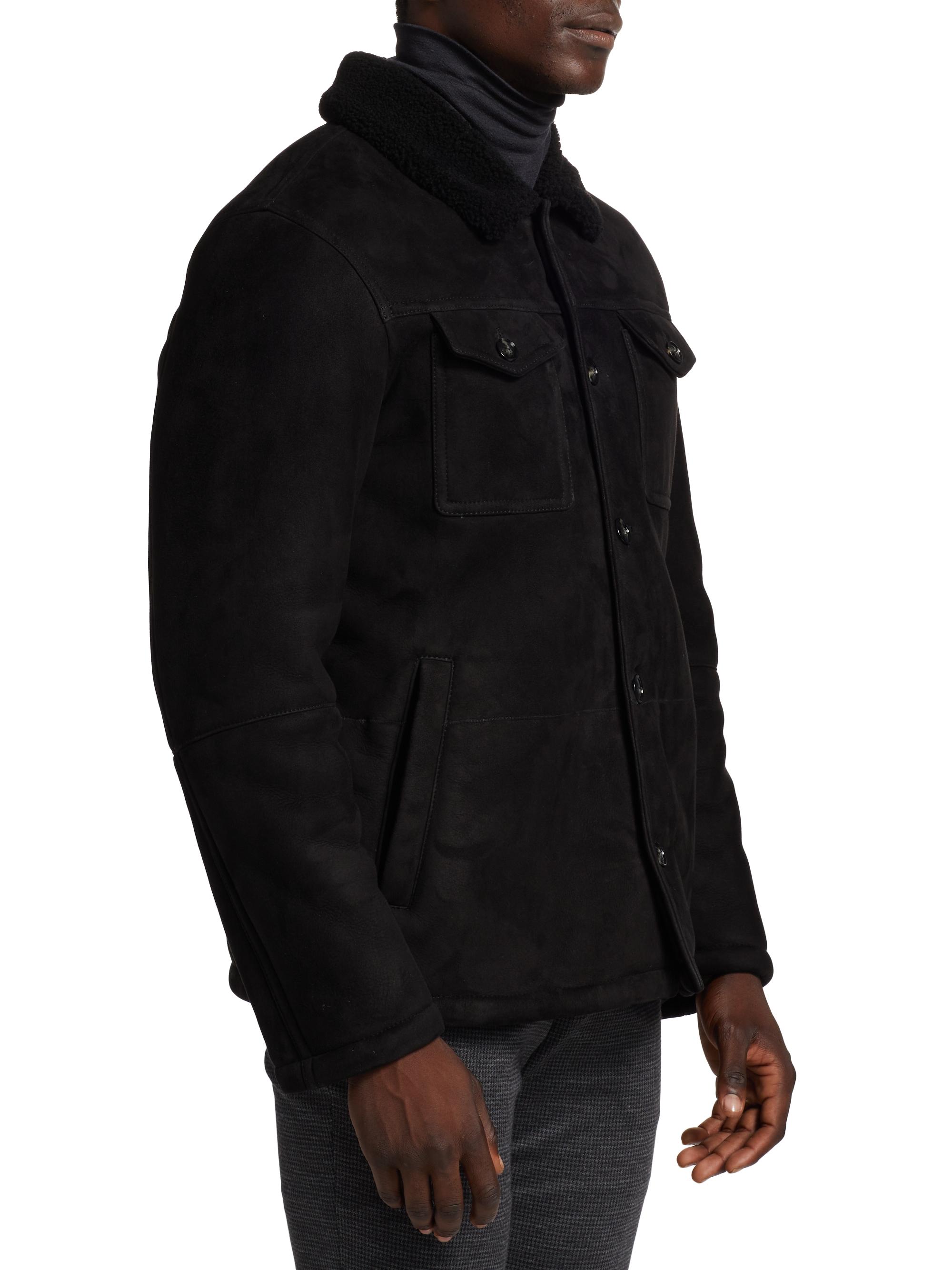 Shop Kiton Shearling Jacket | Saks Fifth Avenue