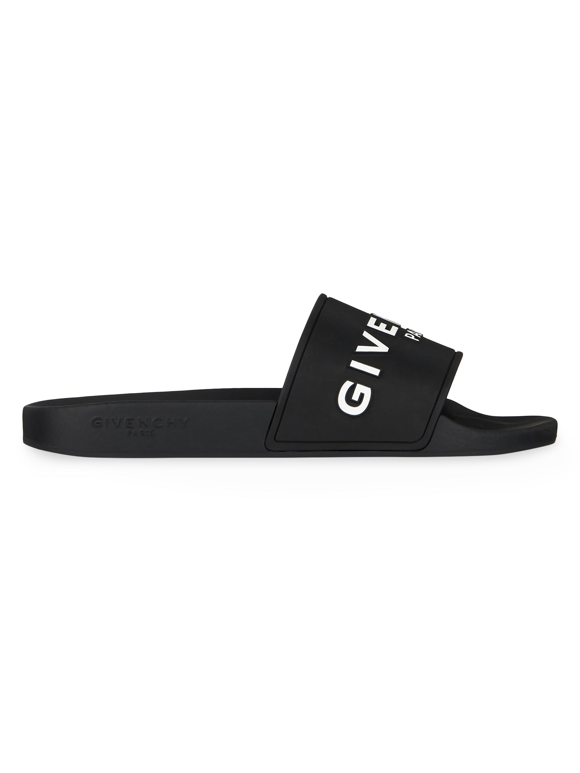 Shop Givenchy Logo Pool Slide Sandals | Saks Fifth Avenue