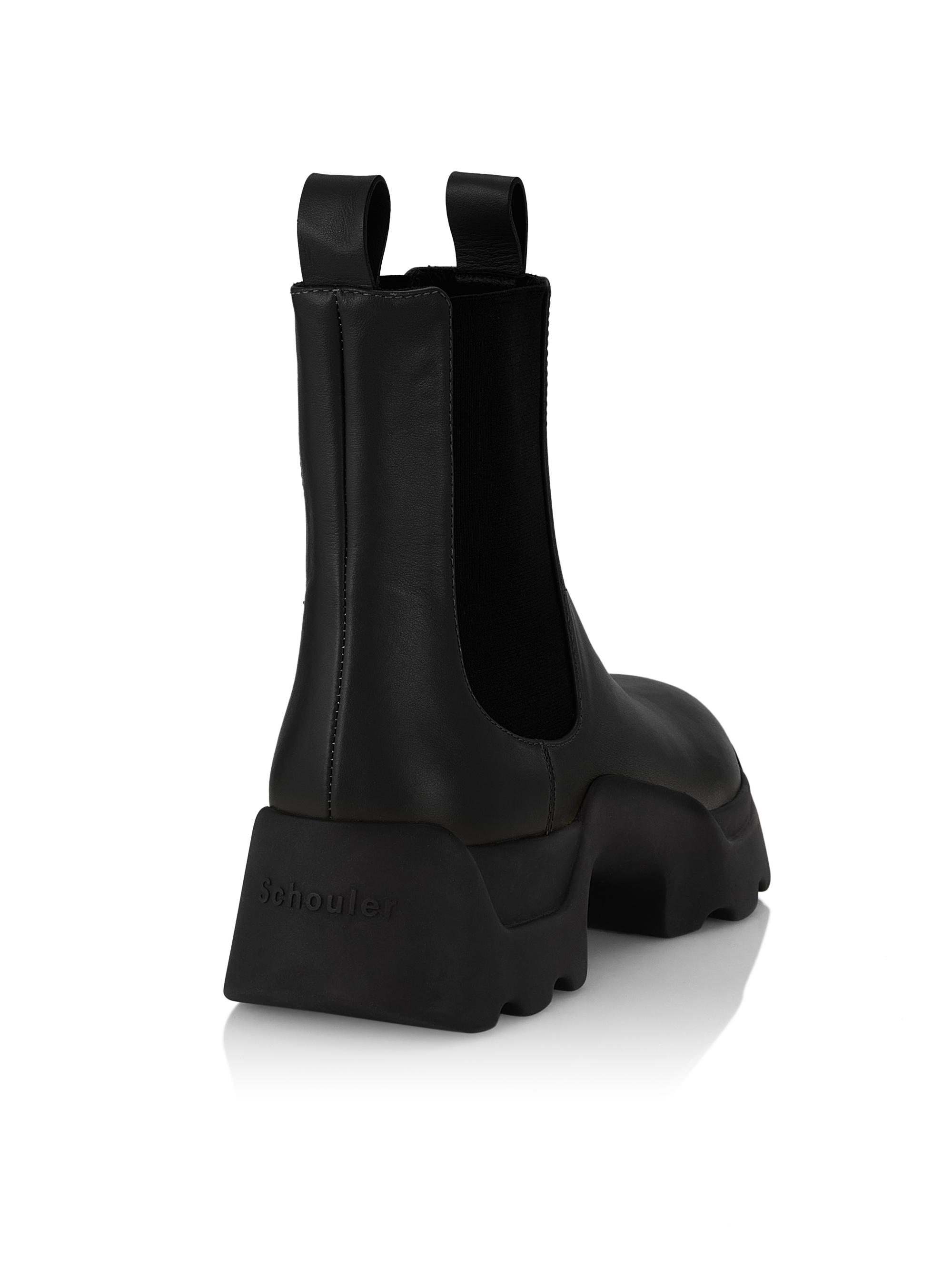 Shop Proenza Schouler Stomp Leather Chelsea Boots | Saks Fifth Avenue