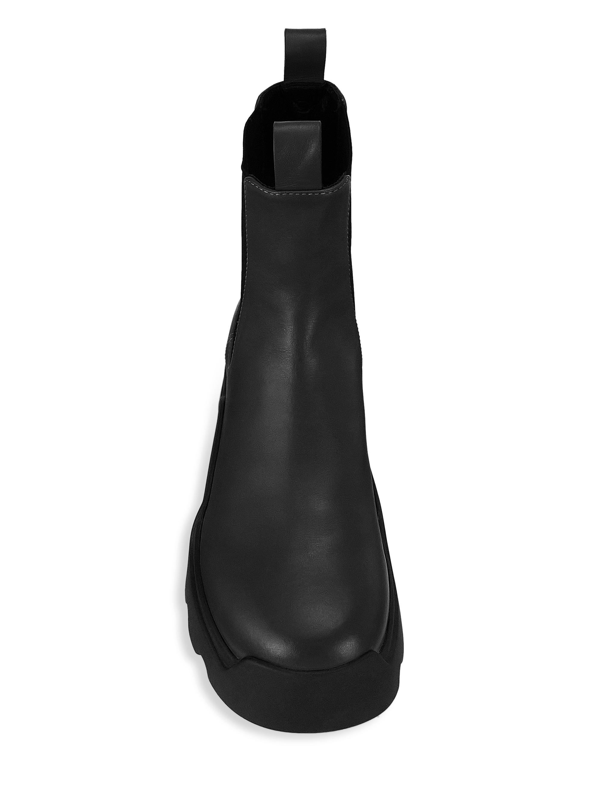 Shop Proenza Schouler Stomp Leather Chelsea Boots | Saks Fifth Avenue