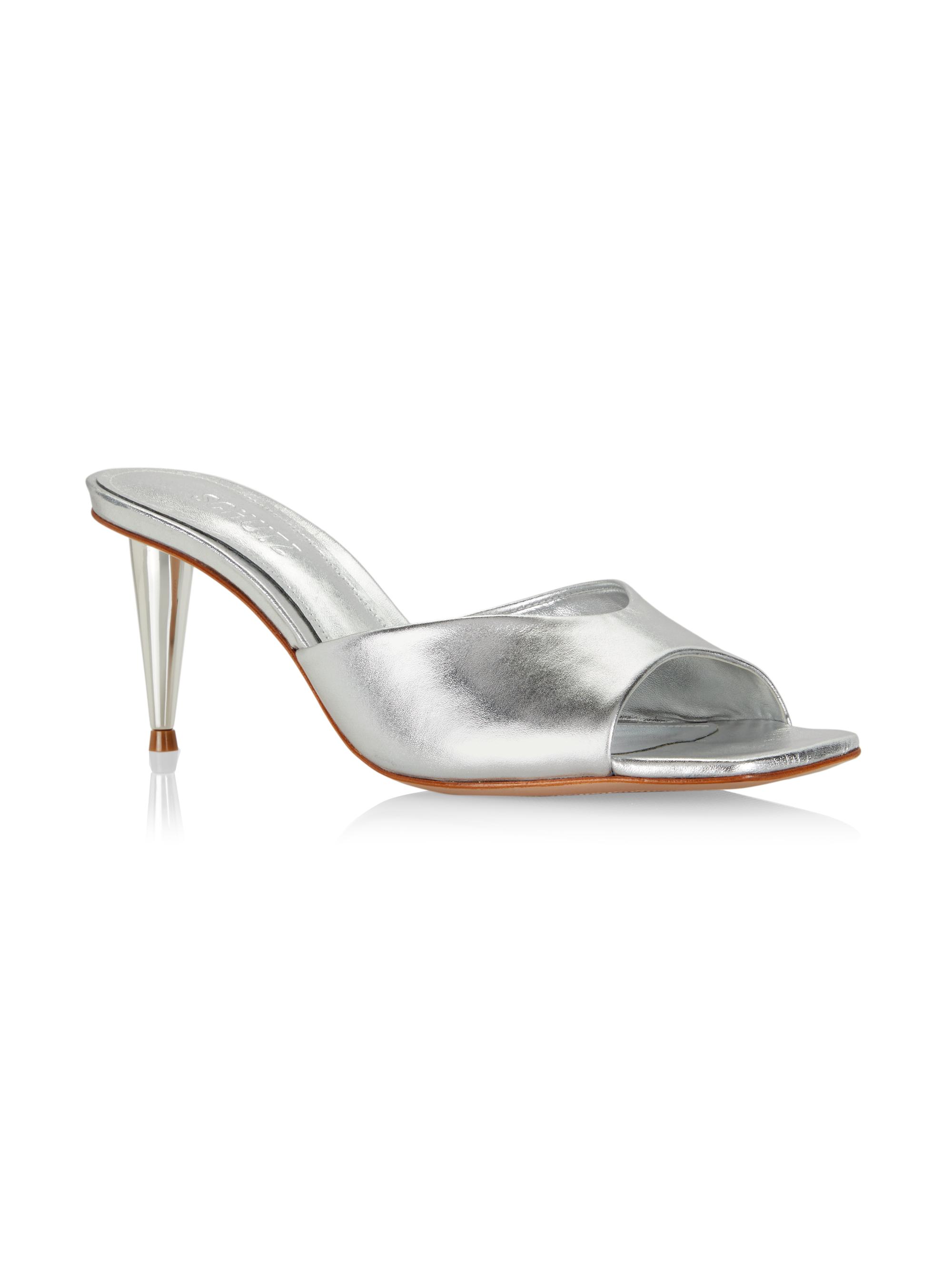 Shop Schutz Dethalia Pin-Heel Mule Sandals | Saks Fifth Avenue