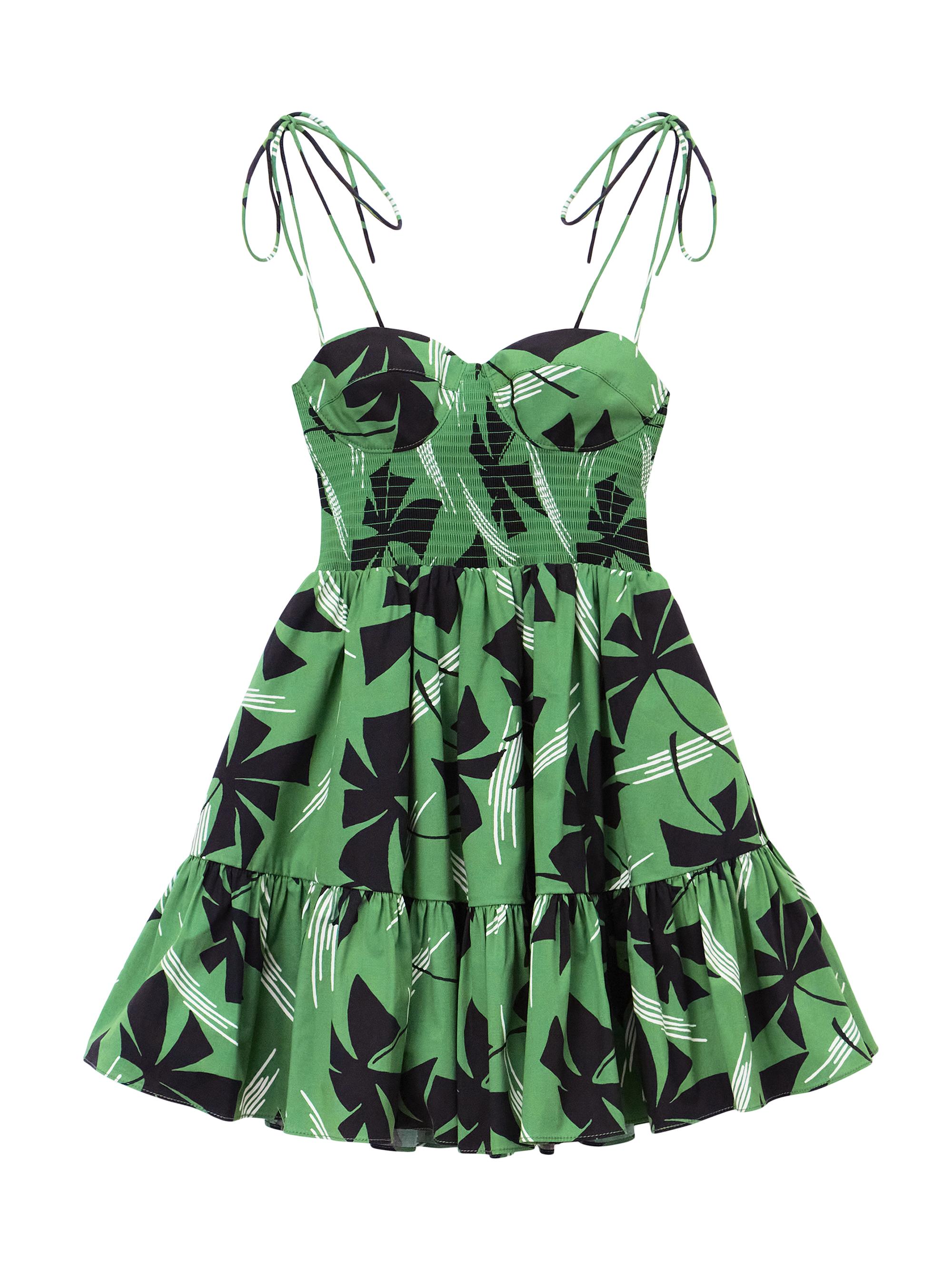 Shop Staud Landry Pinwheel Bustier Minidress | Saks Fifth Avenue