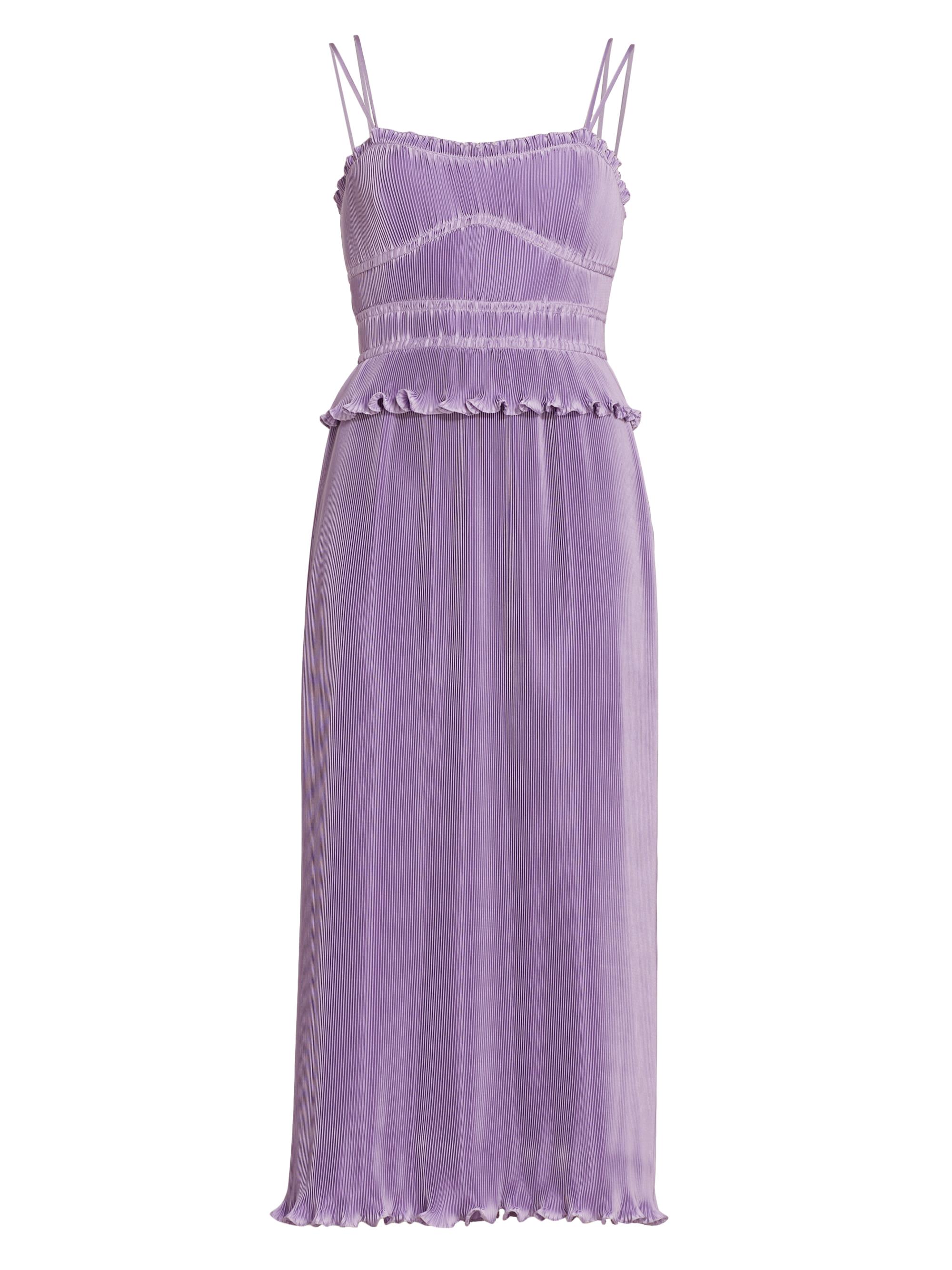 Shop Derek Lam 10 Crosby Brisha Pleated Midi-Dress | Saks Fifth Avenue