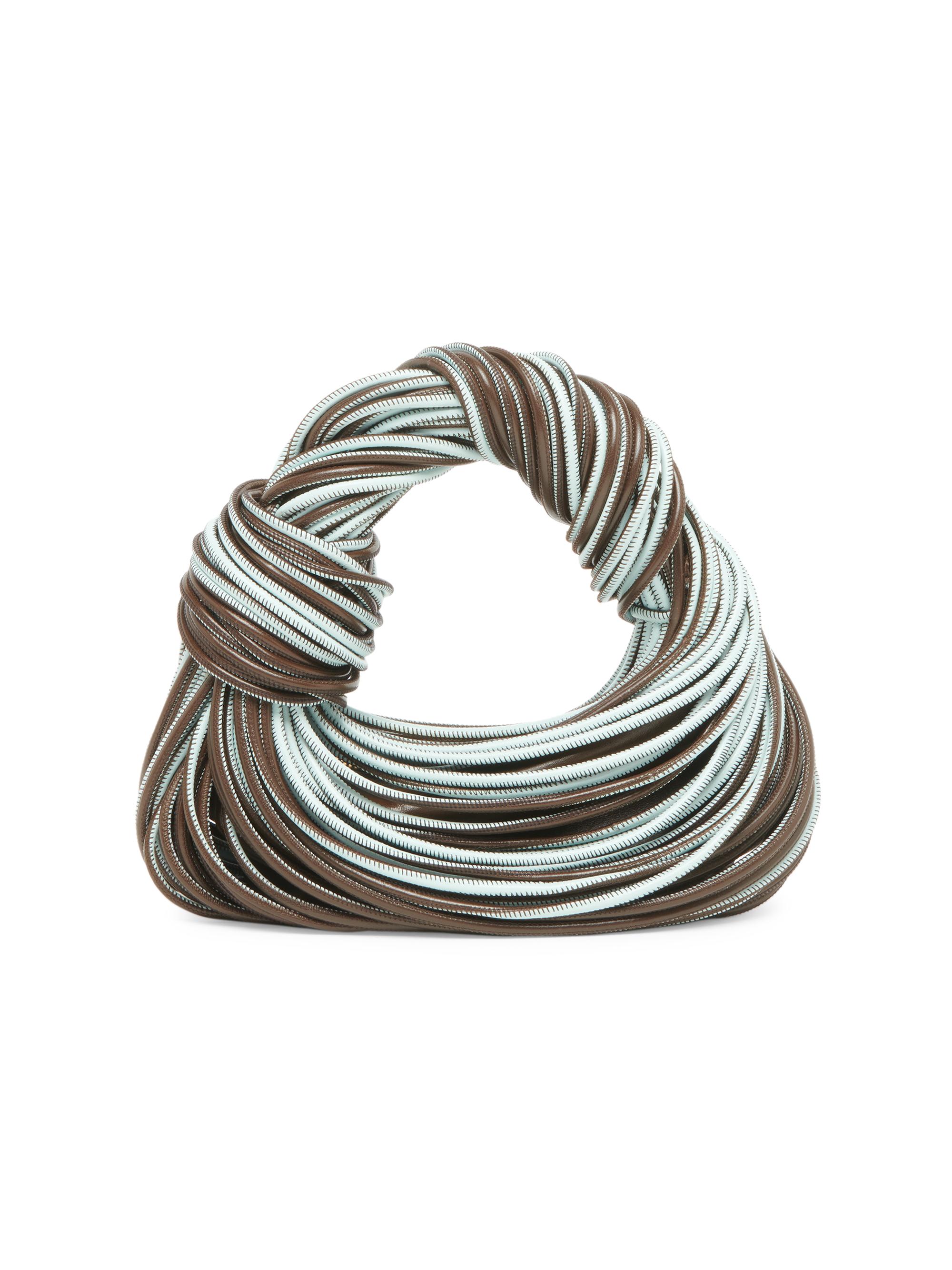 Shop Bottega Veneta Mini Jodie Tubular Leather Shoulder Bag | Saks ...