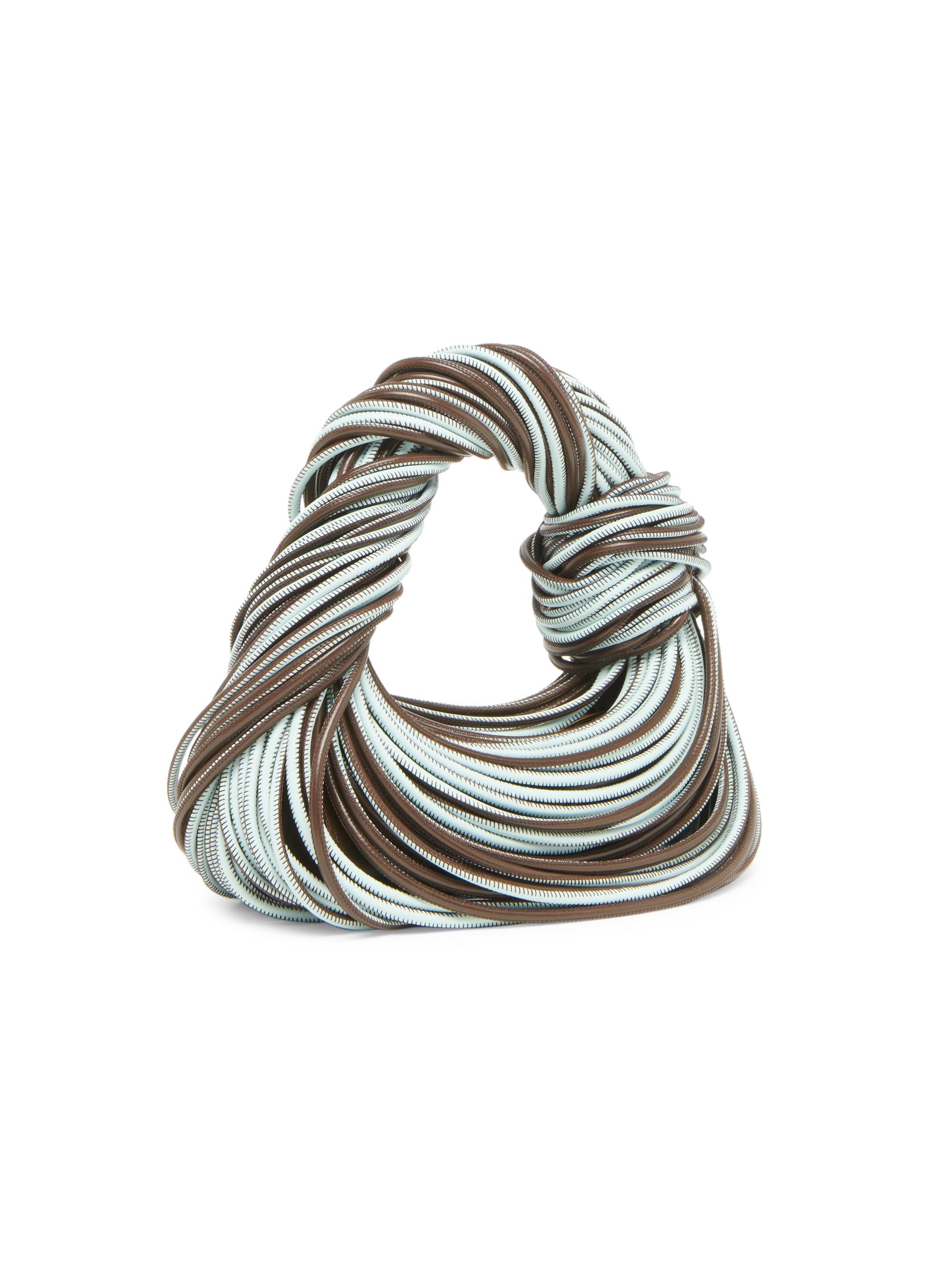 Shop Bottega Veneta Mini Jodie Tubular Leather Shoulder Bag | Saks ...