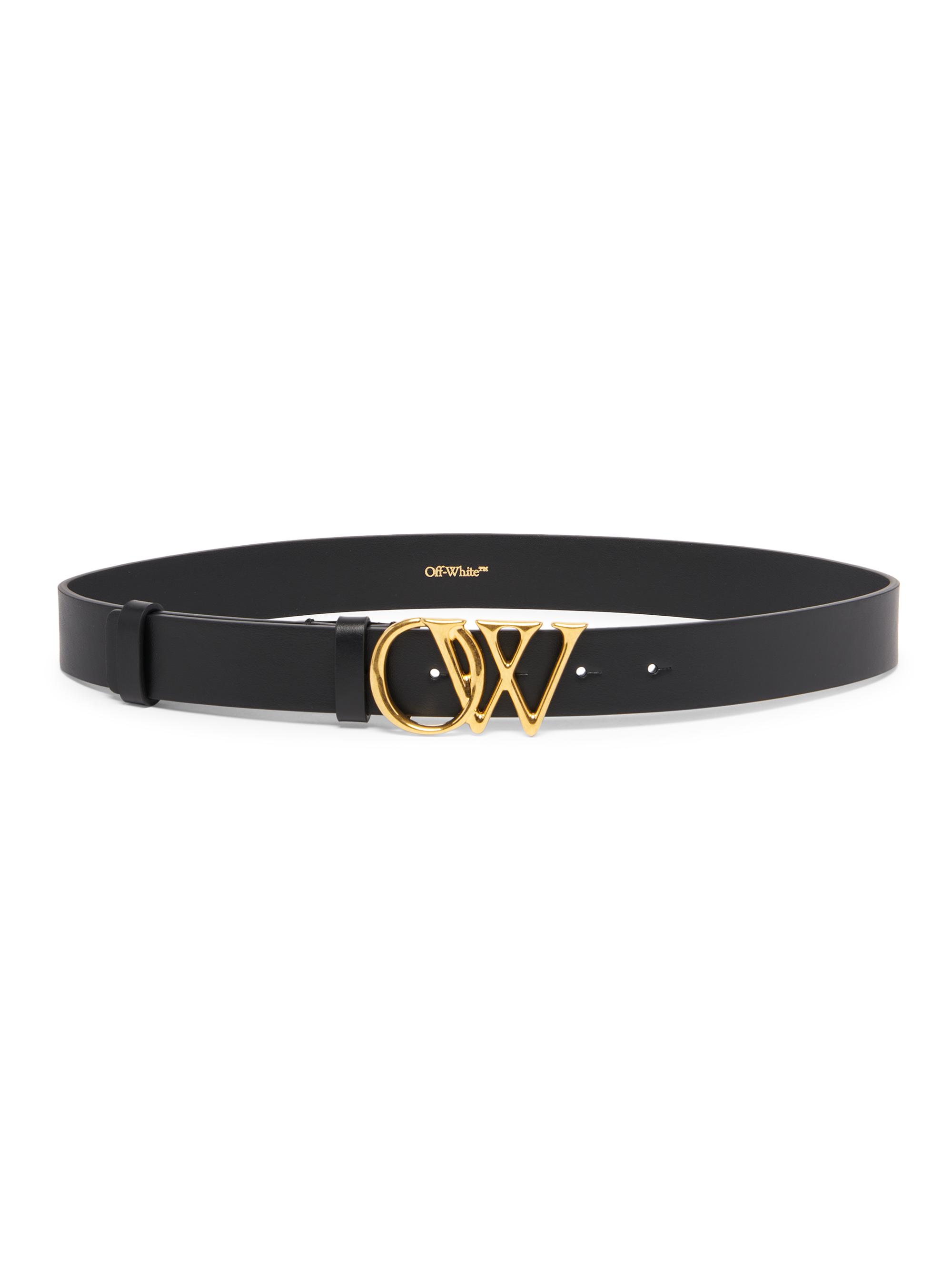 Shop Off-White Initials Leather Belt | Saks Fifth Avenue