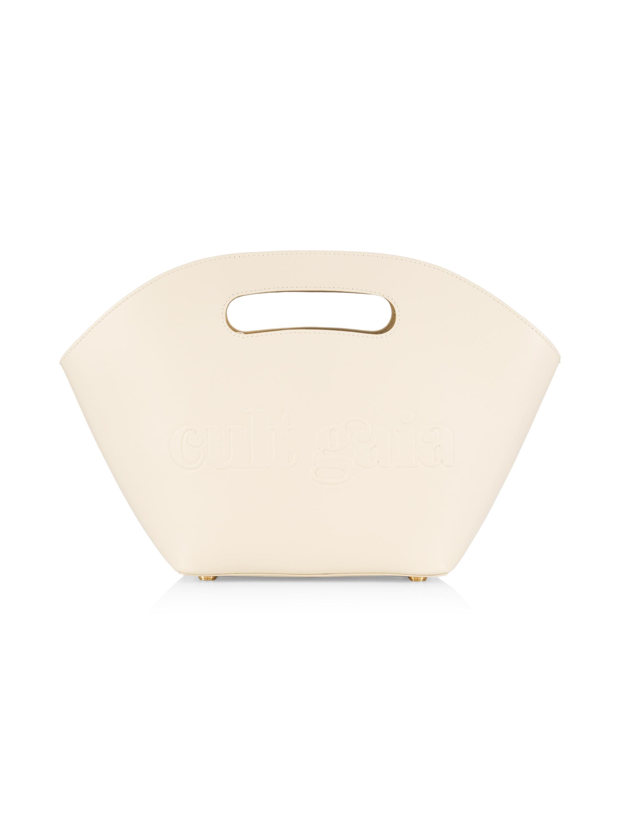 Shop Cult Gaia The Melrose Leather Top-Handle Bag | Saks Fifth Avenue