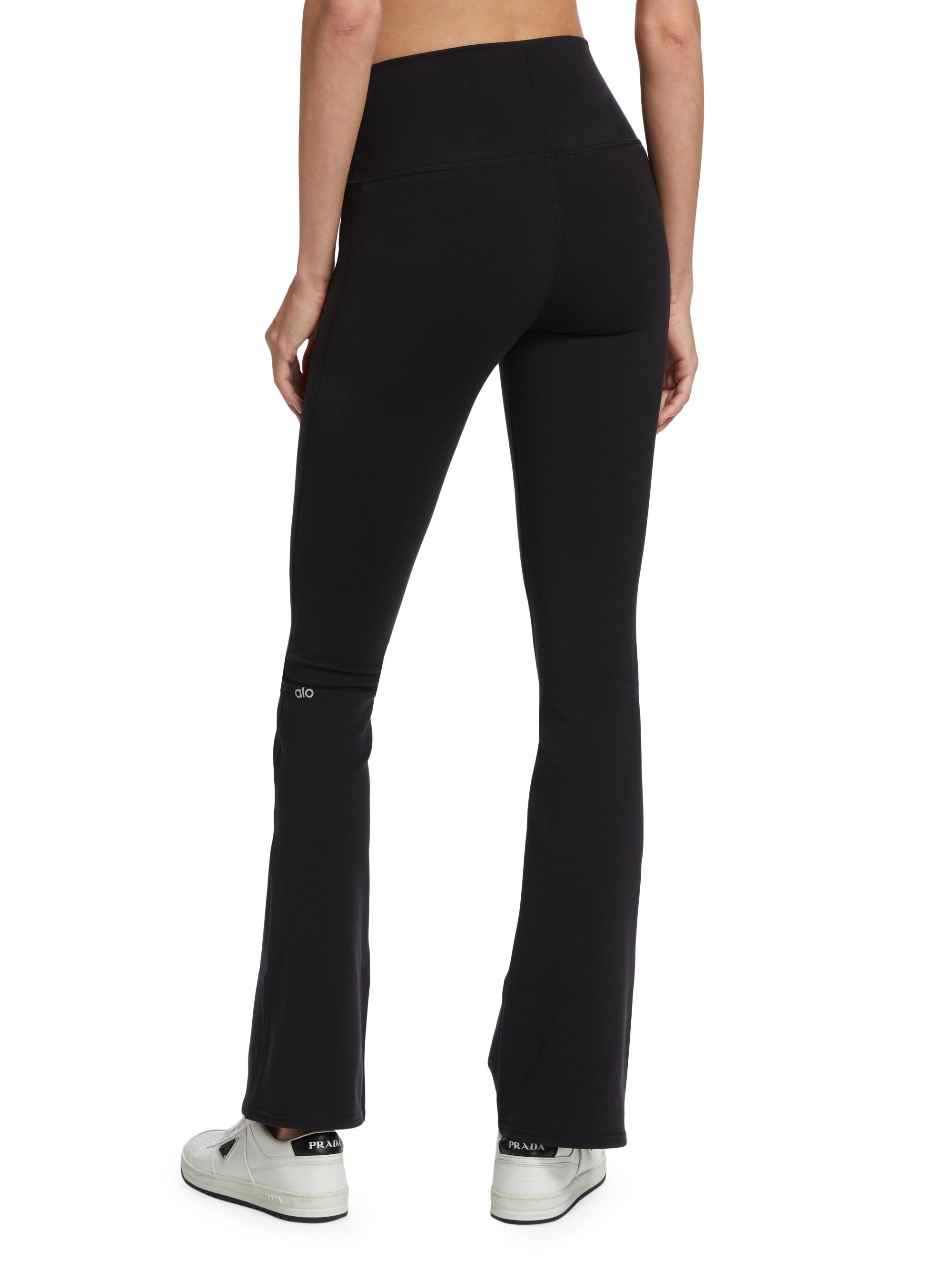 Shop Alo Yoga Airbrush High-Rise Boot-Cut Leggings | Saks Fifth Avenue