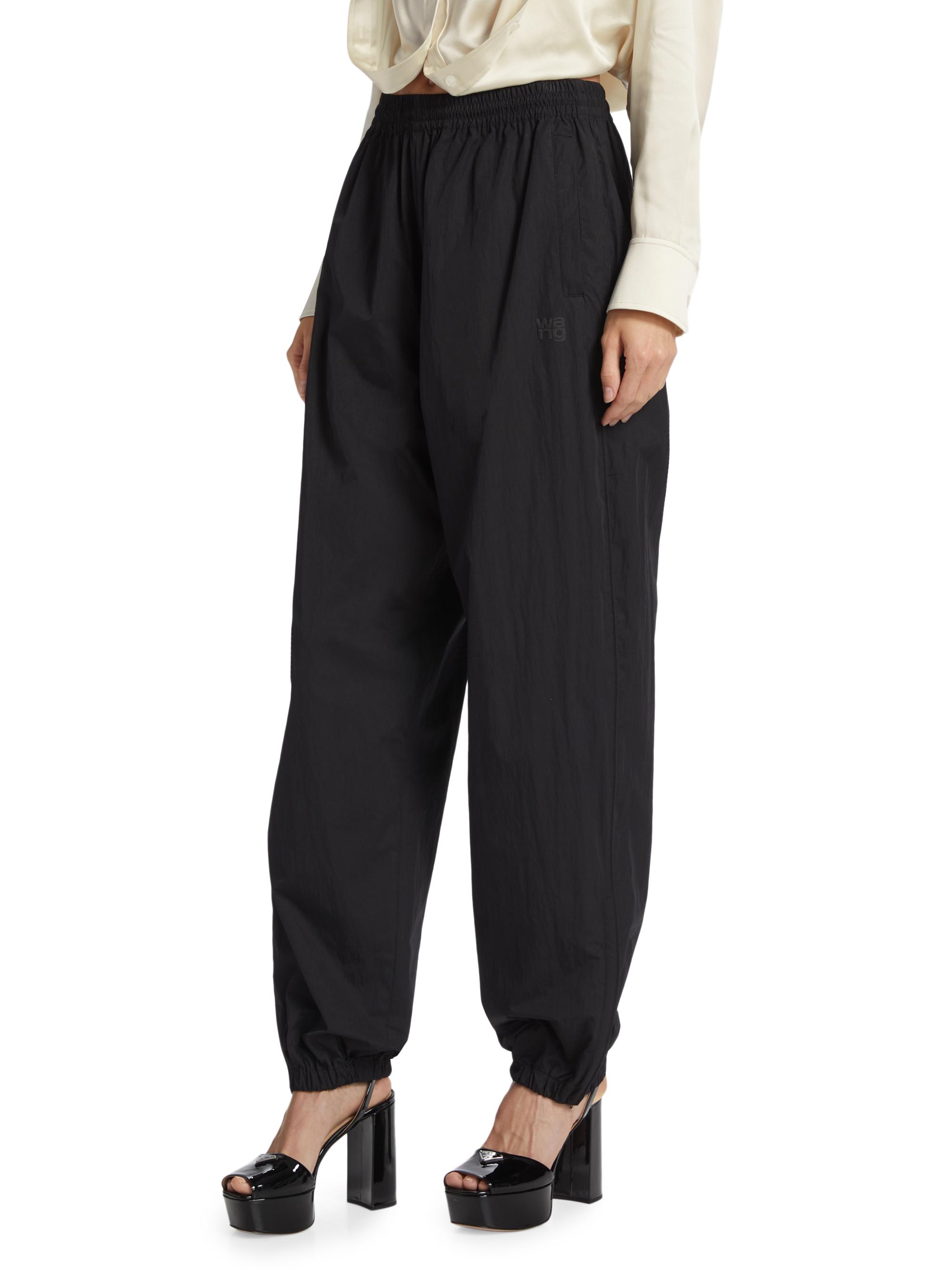 Shop alexanderwang.t Puff-Logo Track Pants | Saks Fifth Avenue
