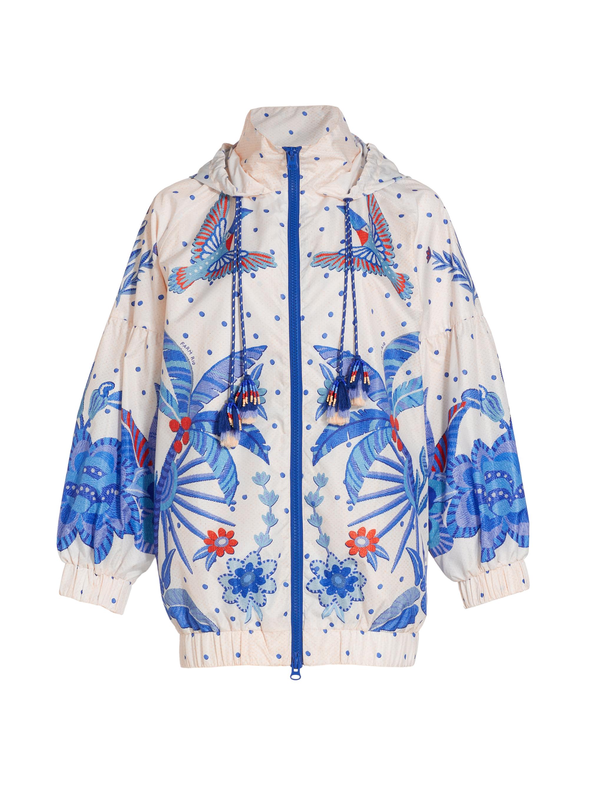 Shop Farm Rio Jungle Chic Nylon Jacket | Saks Fifth Avenue
