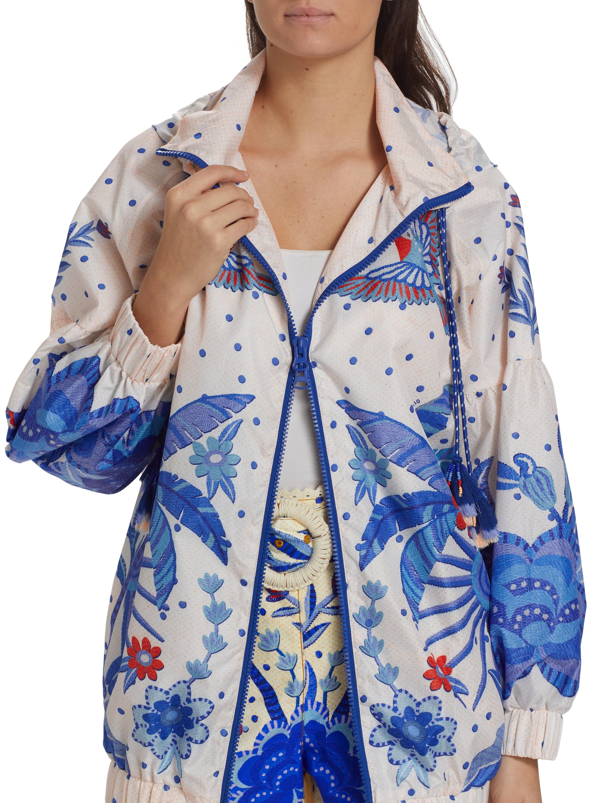 Shop Farm Rio Jungle Chic Nylon Jacket | Saks Fifth Avenue