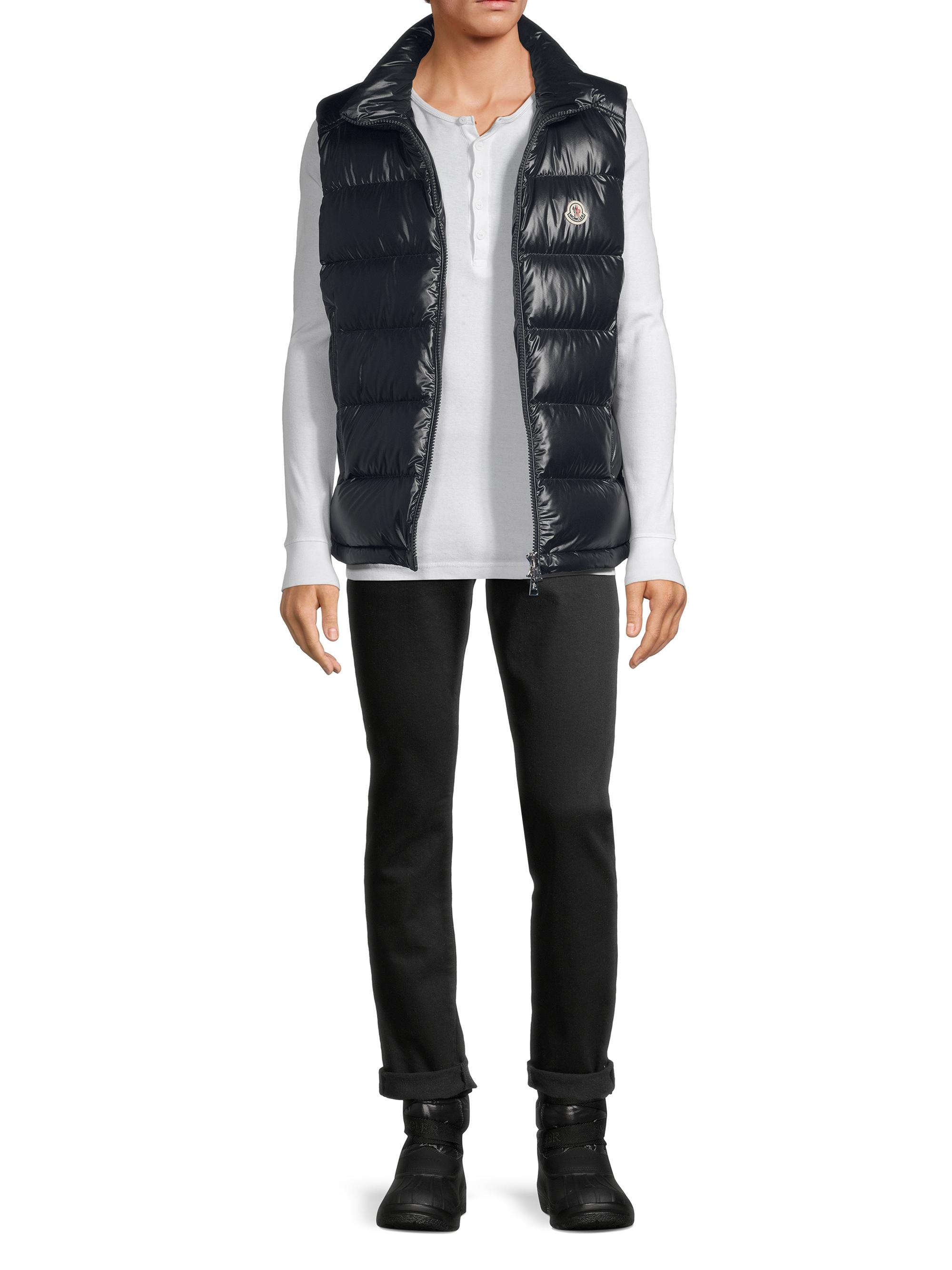 Shop Moncler Moncler Man Ouse Vest | Saks Fifth Avenue