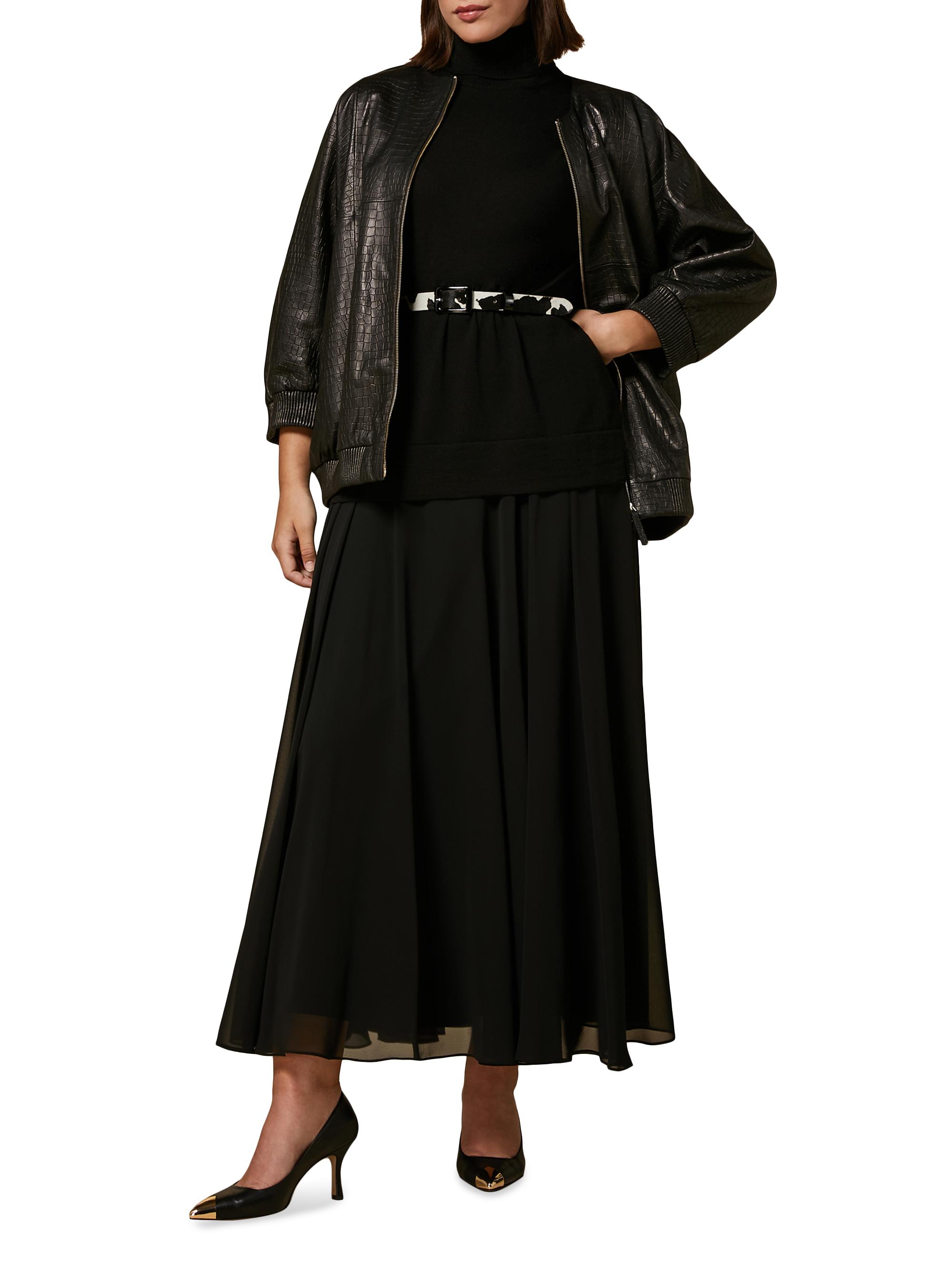 Shop Marina Rinaldi, Plus Size Merino Wool Turtleneck Sweater | Saks ...