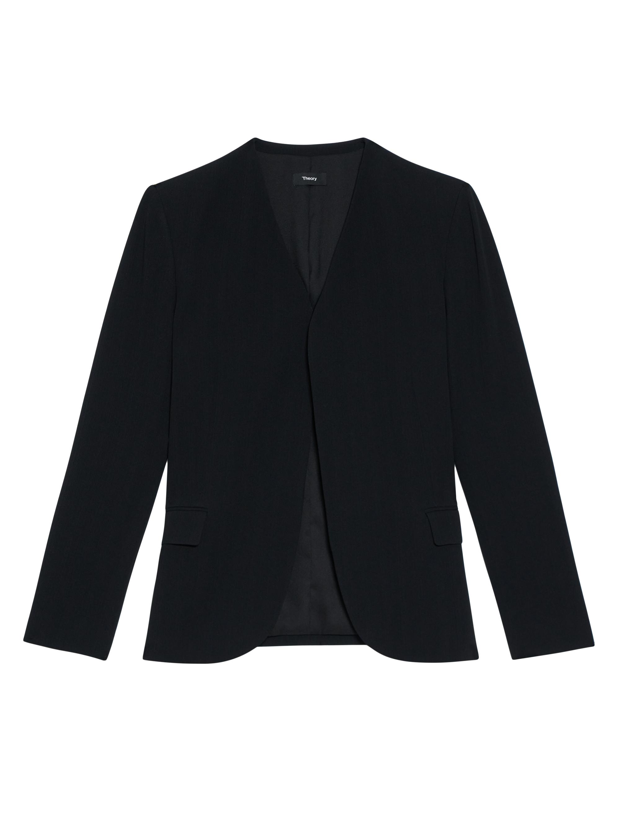 Shop Theory Tailored Lapelless Blazer | Saks Fifth Avenue